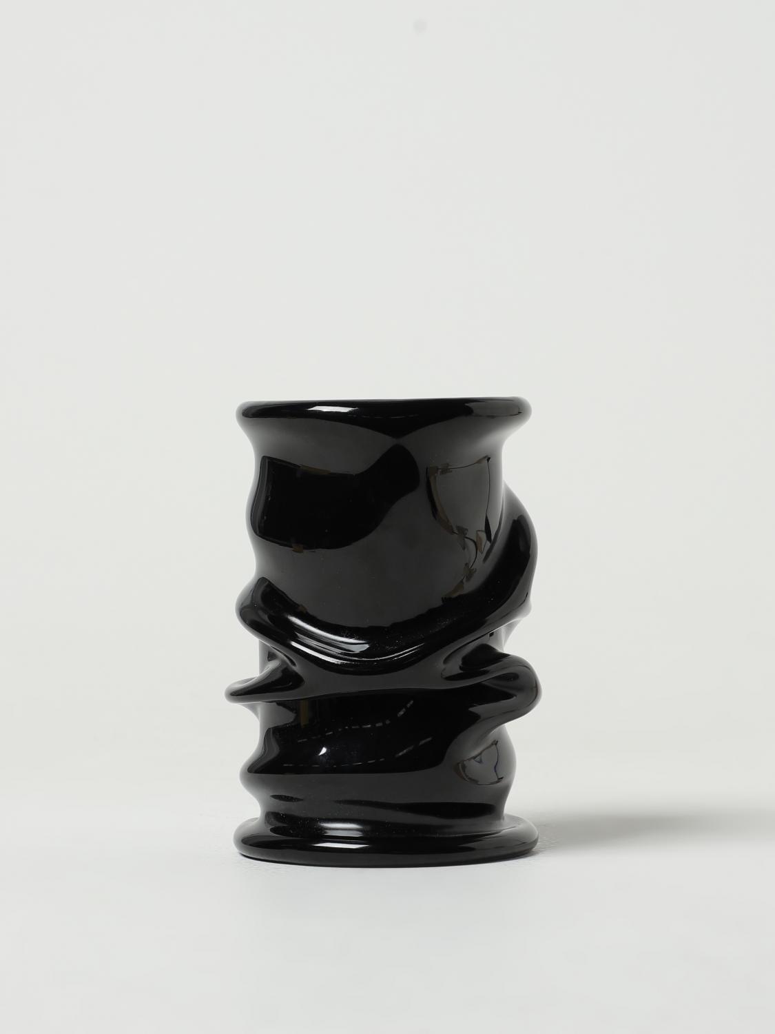 STUDIO X: Vaso Venere in resina - Nero | Vasi Studio X VENERE VASE MINI ...