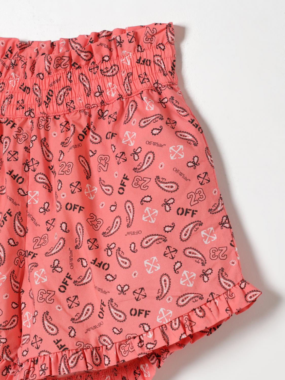 OFF-WHITE KIDS: Short kids Off White Kids - Pink | Off-White Kids short ...