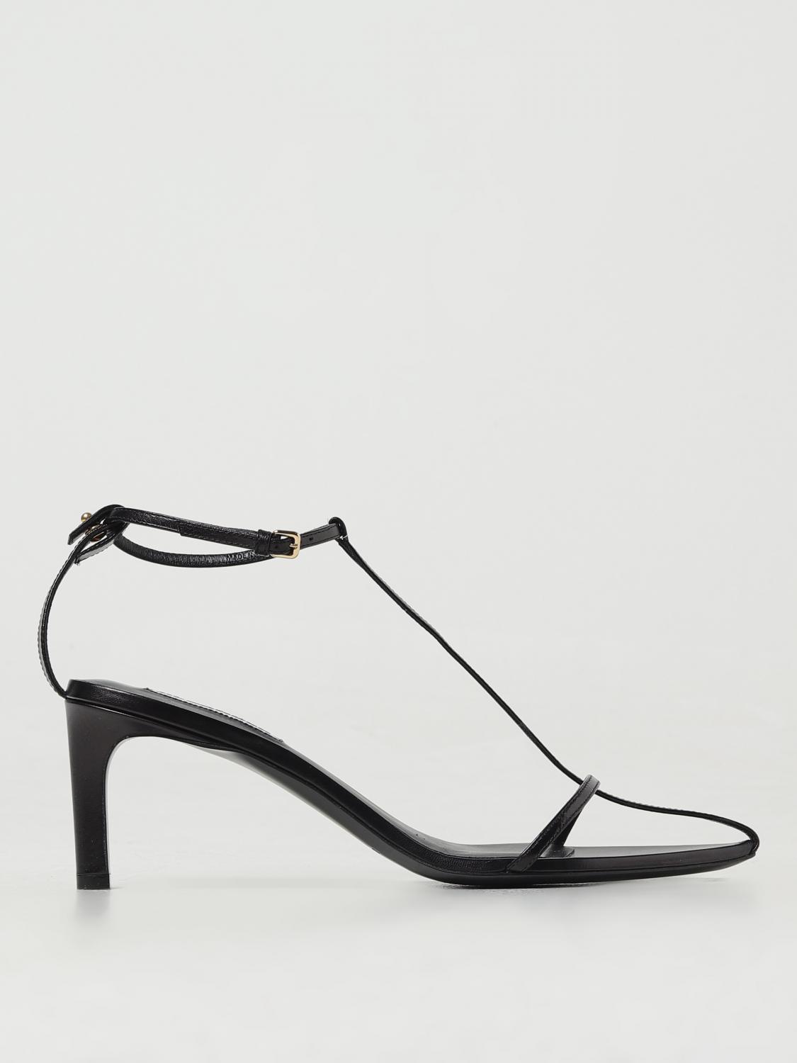 JIL SANDER: Shoes woman - Black | Jil Sander heeled sandals ...