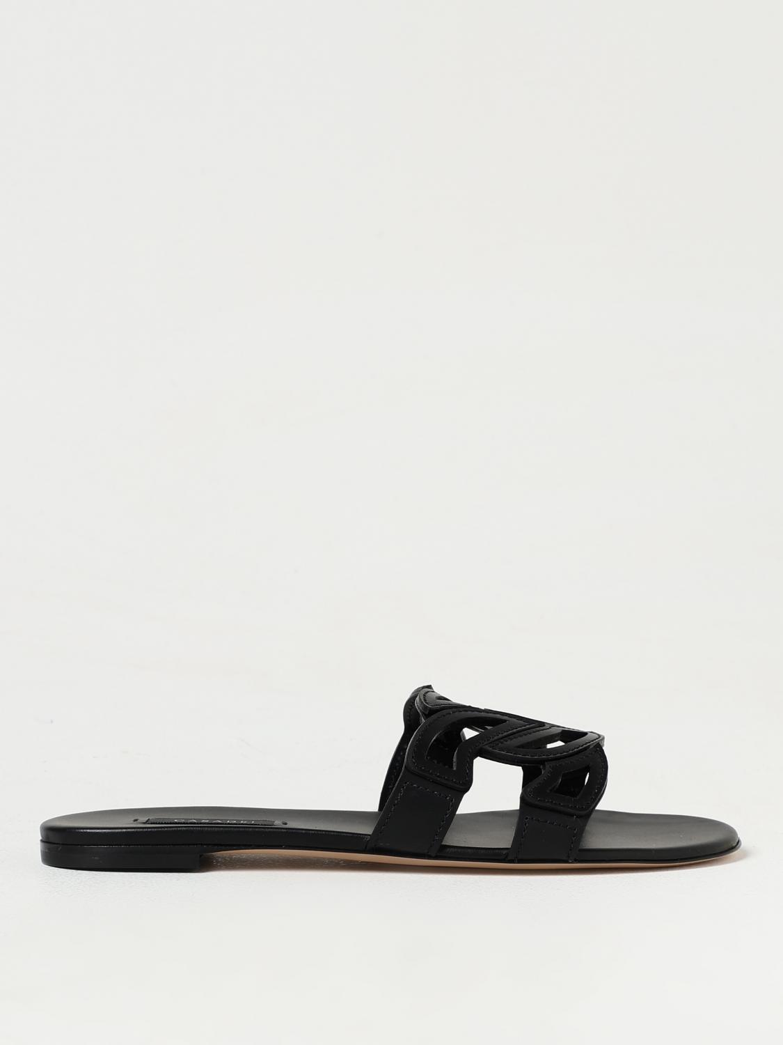 CASADEI: Zapatos mujer , Negro | Sandalias Planas Casadei ...