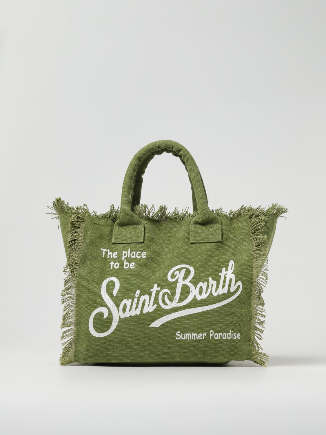 MC2 SAINT BARTH: Shoulder bag woman - Military | Mc2 Saint Barth ...