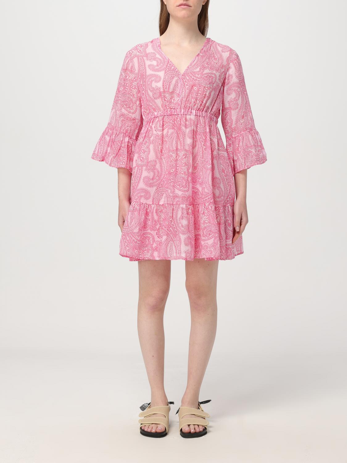 MC2 SAINT BARTH: Dress woman - Pink | Mc2 Saint Barth dress APRIL RAMIE ...
