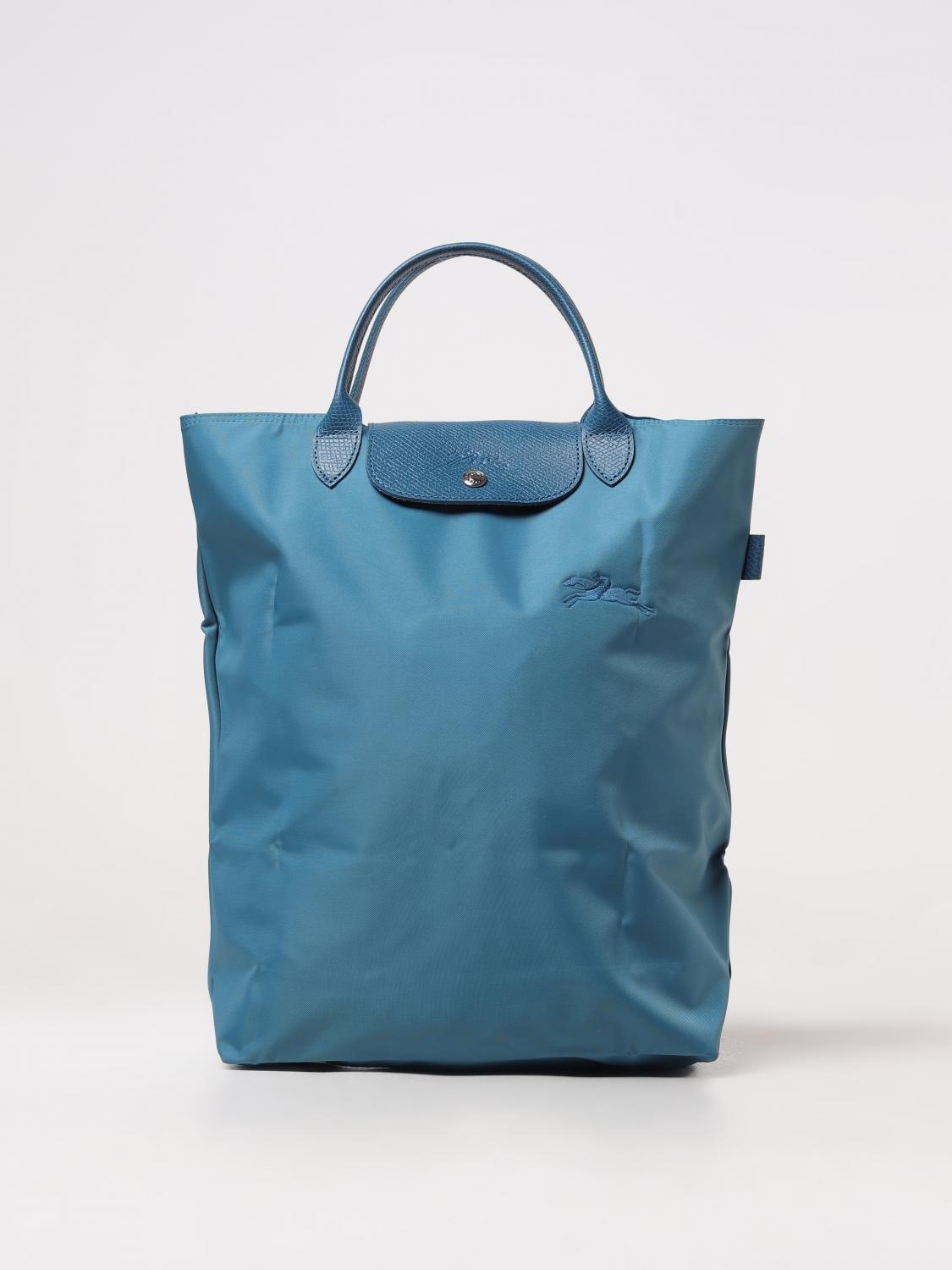Outlet Longchamp: Sac porté épaule femme - Denim | 10168 919 | GIGLIO.COM