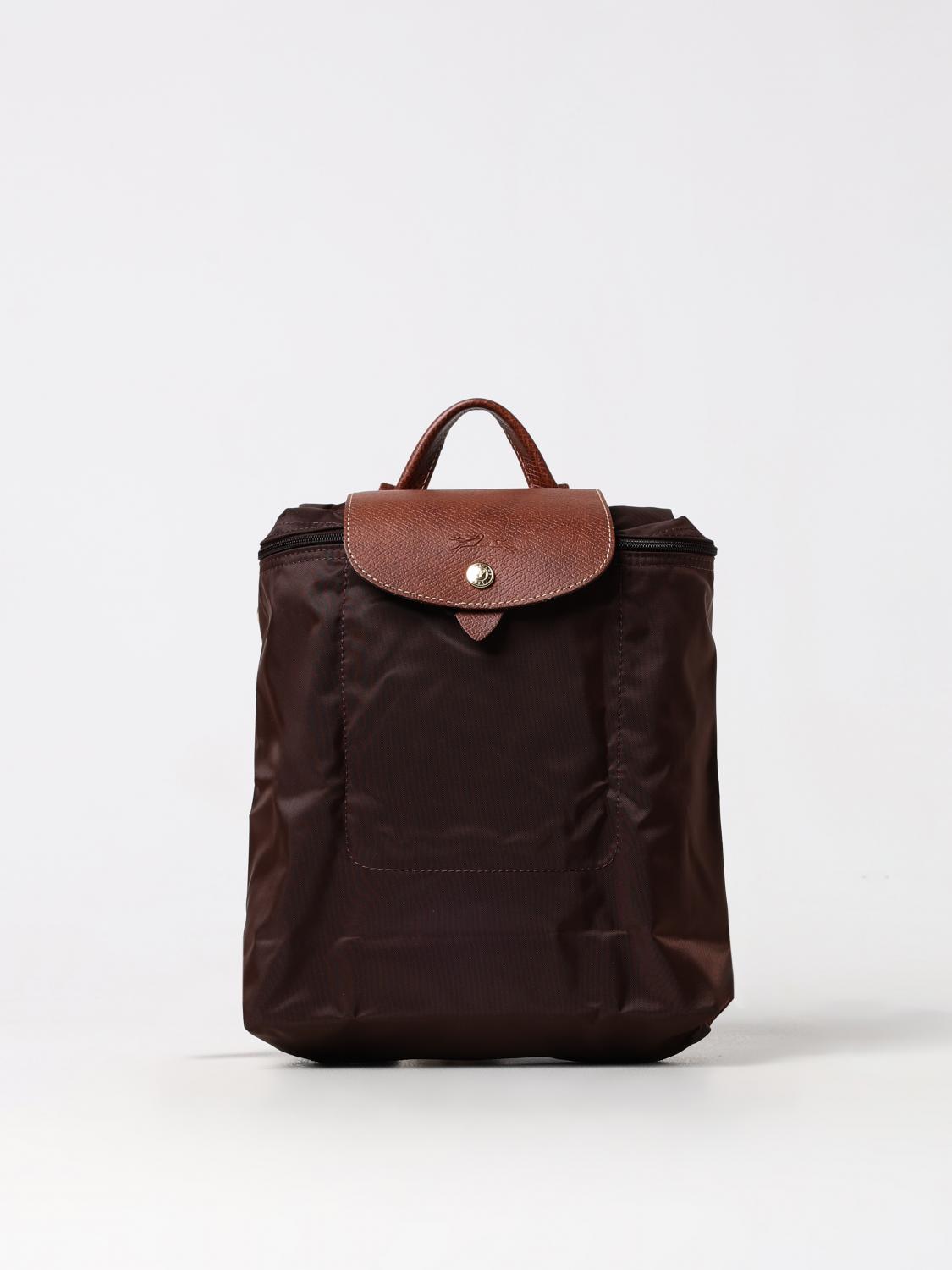LONGCHAMP: Shoulder bag woman - Brown | Longchamp backpack L1699 089 ...