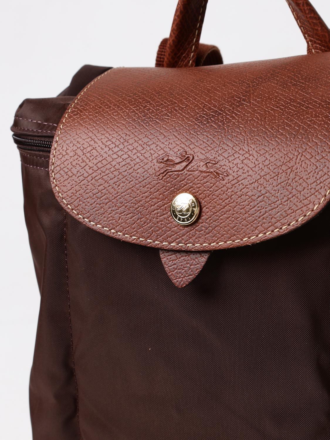 LONGCHAMP: Shoulder bag woman - Brown | Longchamp backpack L1699 089 ...