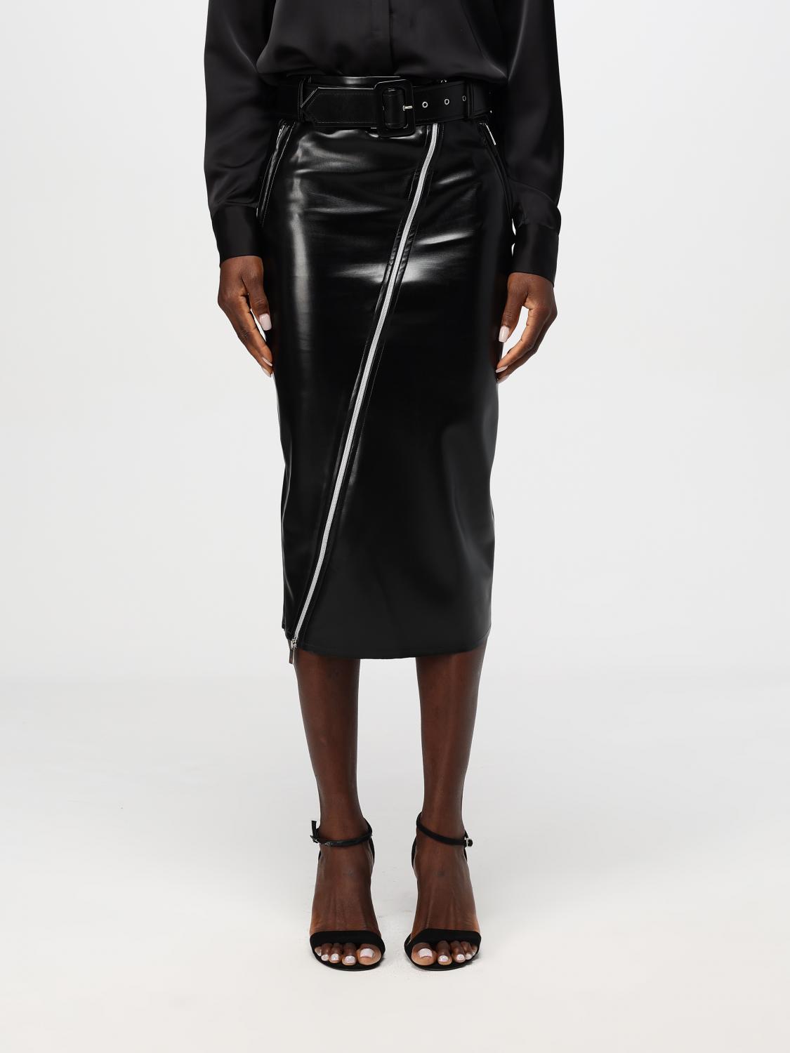 HANITA: Skirt woman - Black | Hanita skirt HG9164 4035 online at GIGLIO.COM