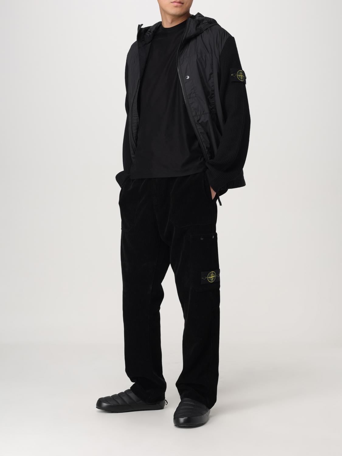 Stone Island 재킷 남성 - 블랙 | 811545637 | GIGLIO.COM