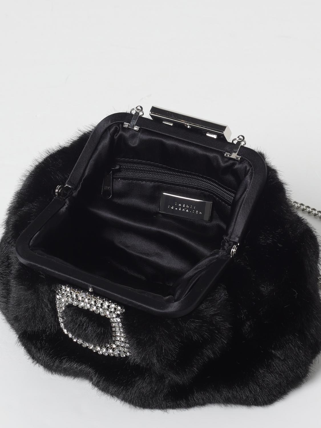 TWENTY FOURHAITCH: Shoulder bag woman - Black | Twenty Fourhaitch ...