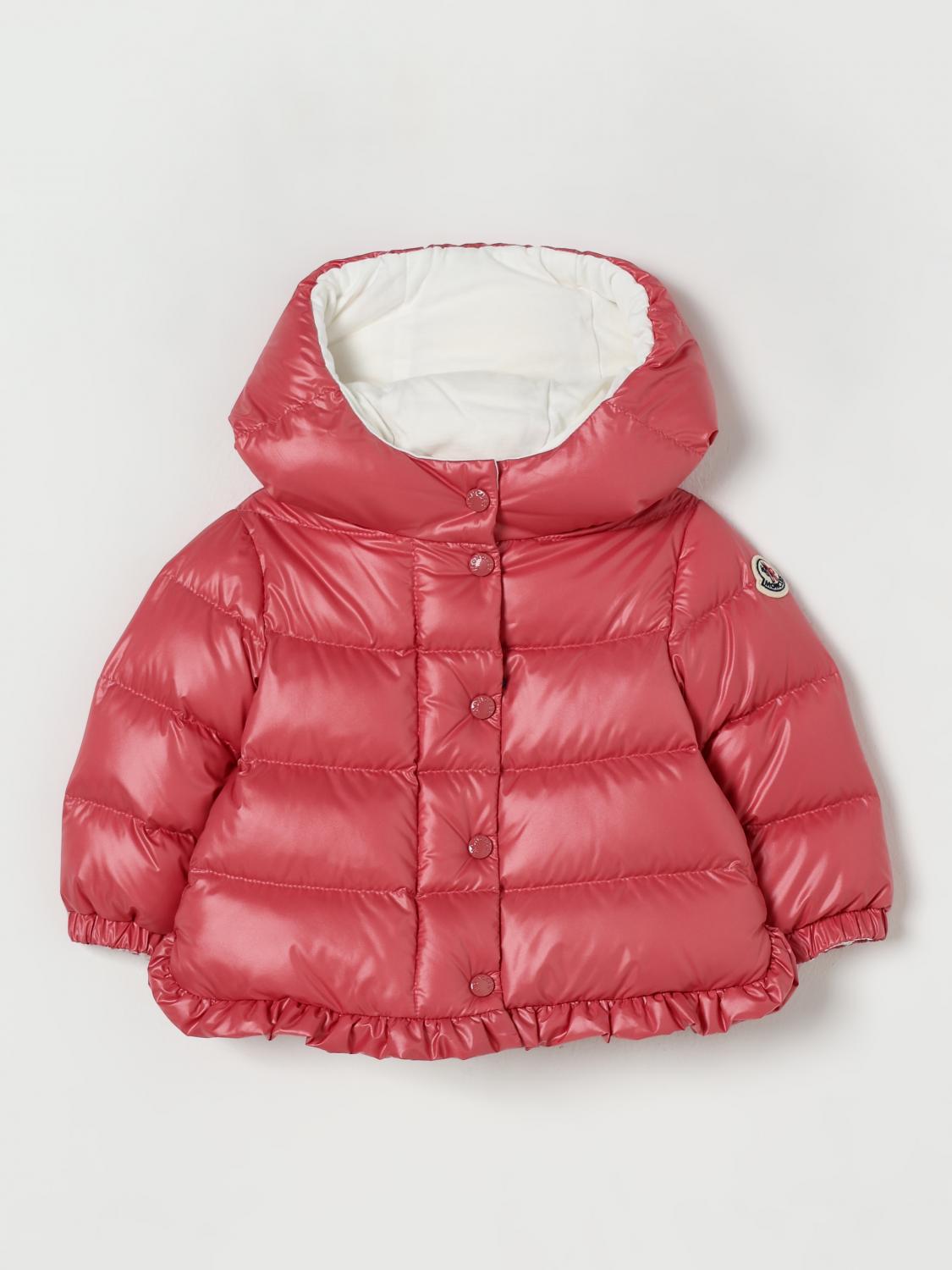 MONCLER: Jacket kids - Baby Pink | Moncler jacket 1A00036597YX online ...