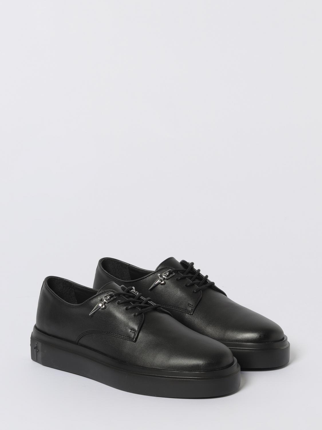 PACIOTTI: Shoes men - Black | Paciotti brogue shoes LU68403 VT online ...