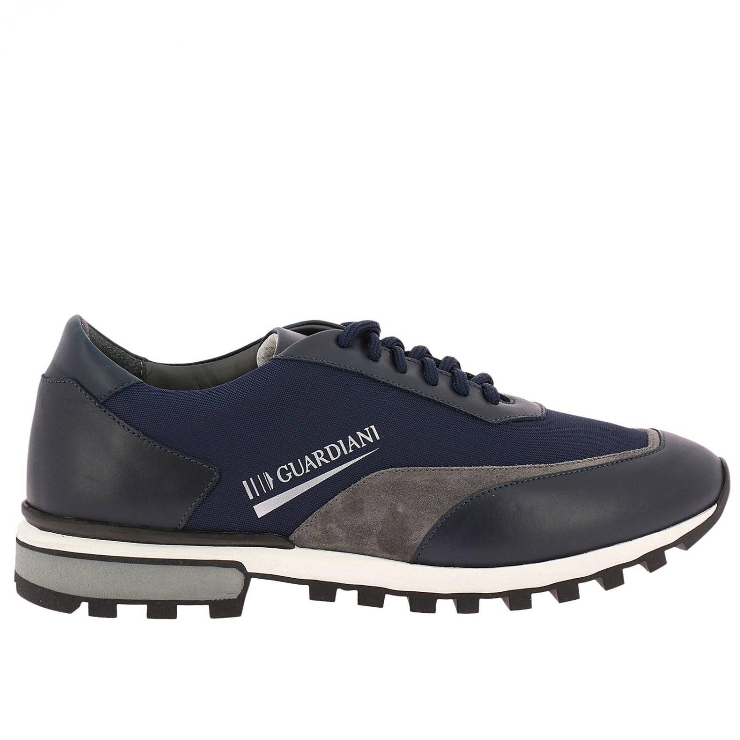 Guardiani Outlet: Sneakers men - Navy | Guardiani sneakers 76462 BAW ...