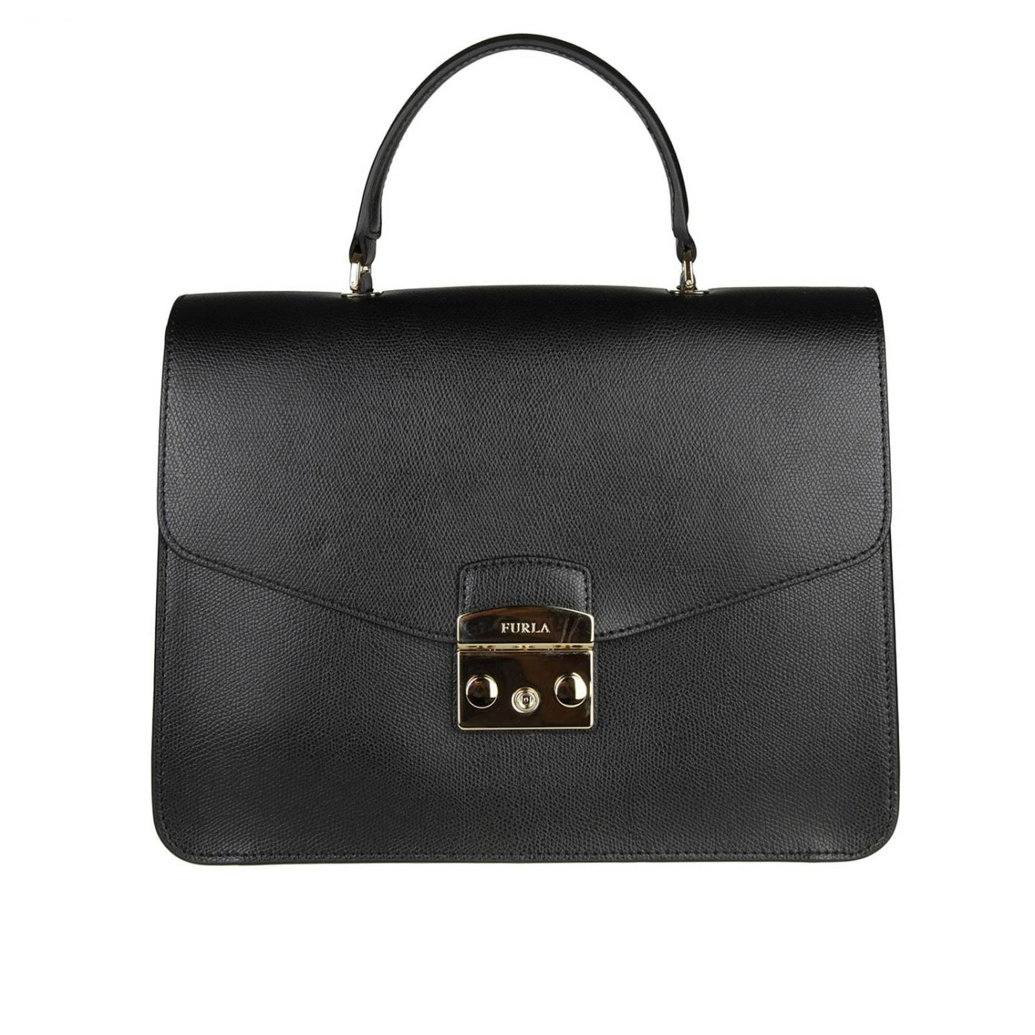 FURLA: Handbag women - Black | Furla handbag 962777 online at GIGLIO.COM