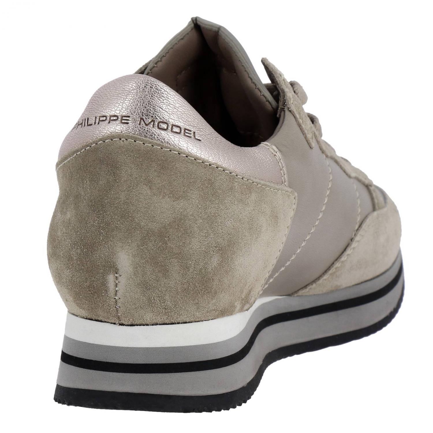 PHILIPPE MODEL: Shoes women - Black 1 | Philippe Model sneakers THLD WZ ...