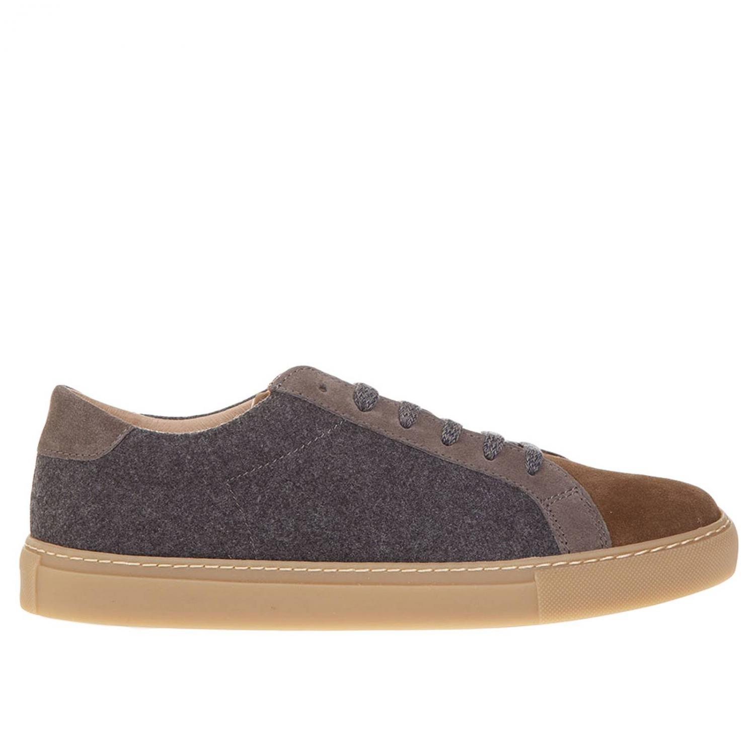 ELEVENTY: Shoes men - Grey | Eleventy sneakers 979SR0160 SCA26011 ...