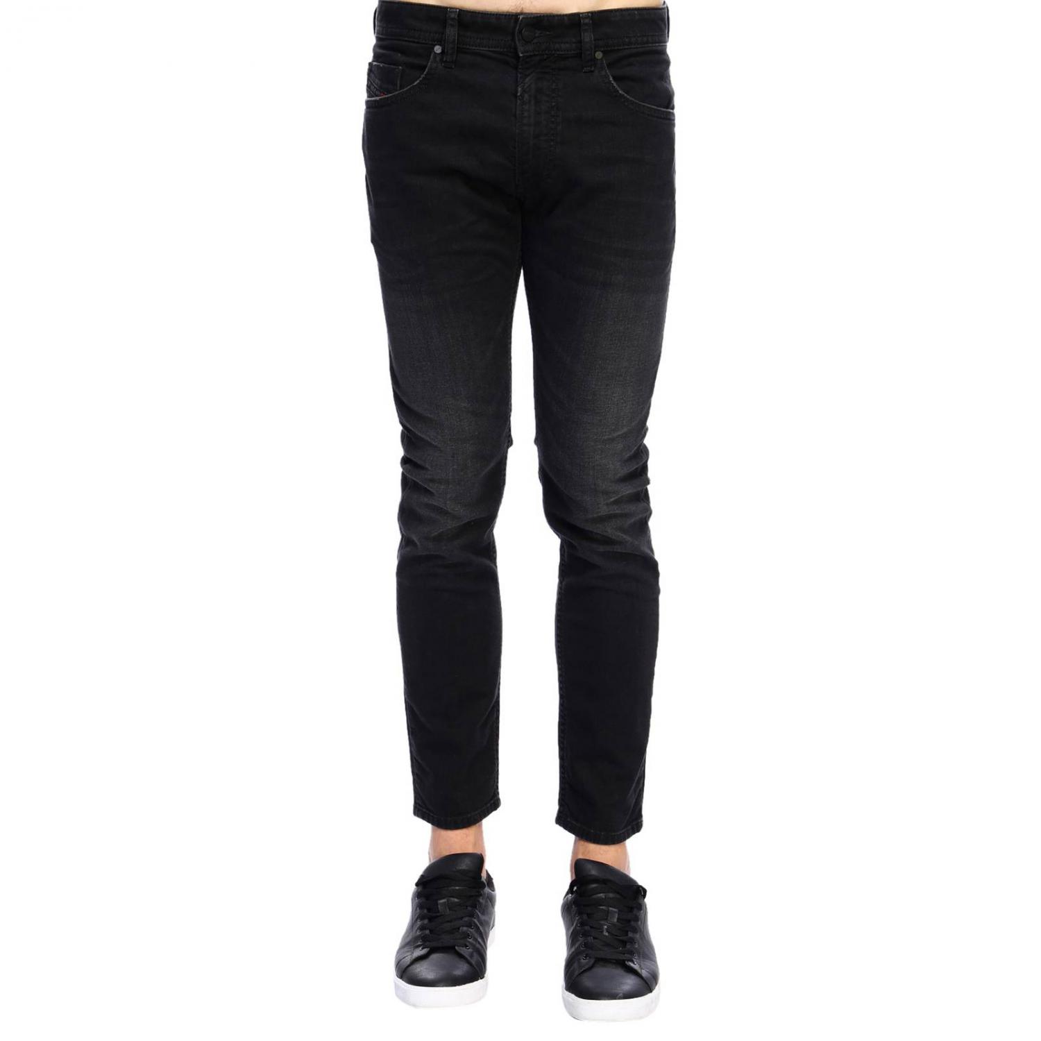 Diesel Outlet: Pants men - Gnawed Blue | Diesel pants 00SW1P 069BG ...