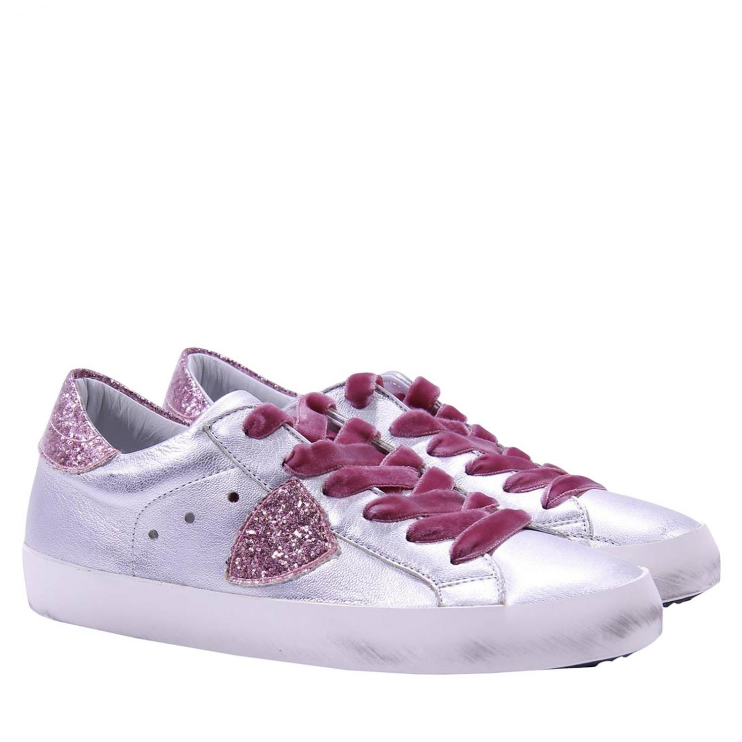PHILIPPE MODEL: Scarpe bambino - Argento | Scarpe Philippe Model CLL0 ...