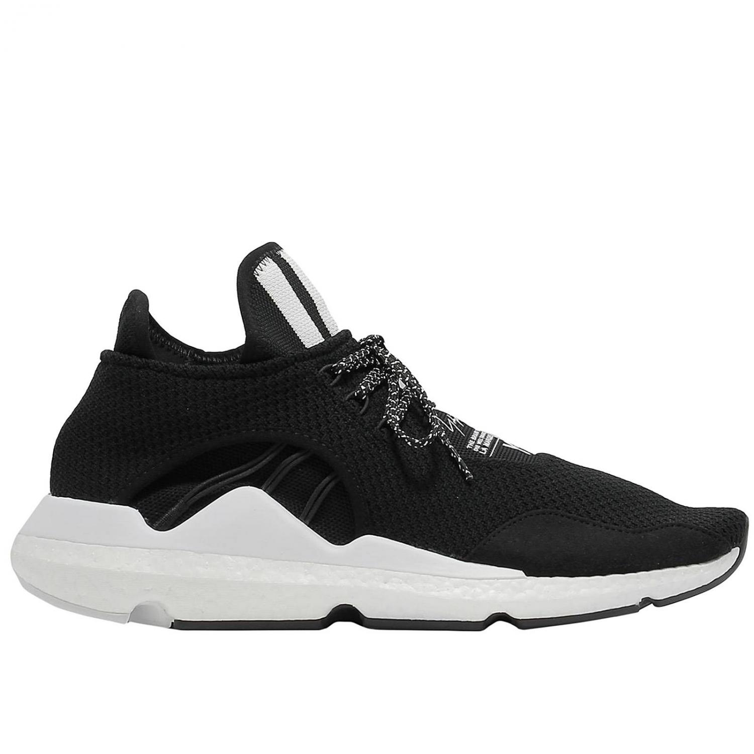 YOHJI YAMAMOTO: Sneakers men Y3 - Black | Yohji Yamamoto sneakers AC7196 online at GIGLIO.COM