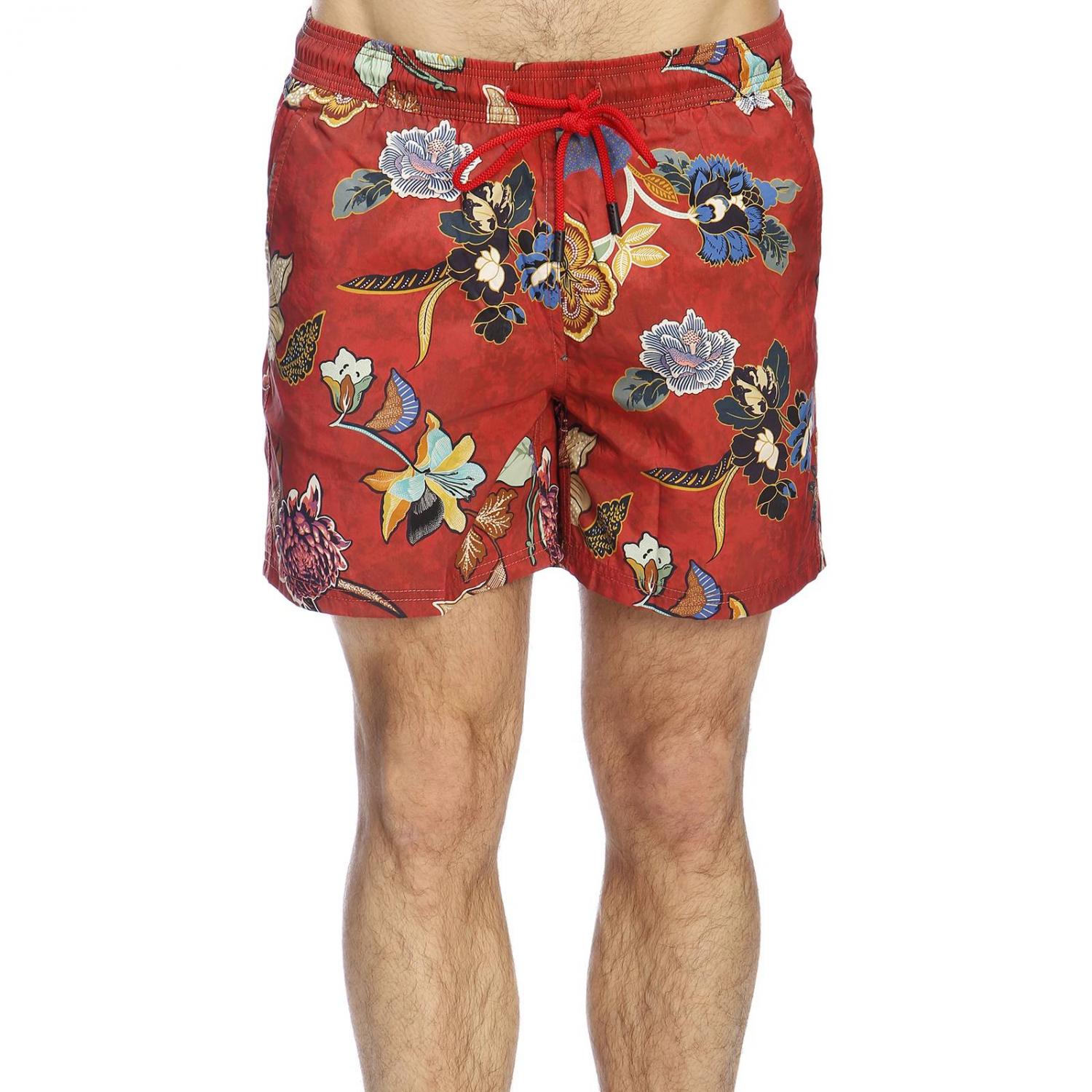 ETRO: Short men - White | Etro short 1B100 4121 online at GIGLIO.COM