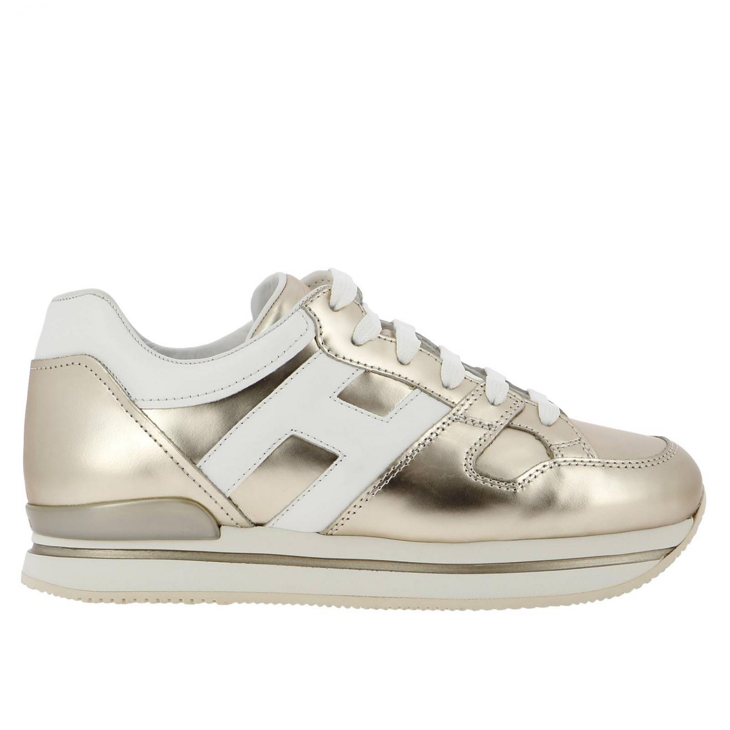 HOGAN: Shoes women - White | Hogan sneakers HXW2220T548 KG4 online at ...