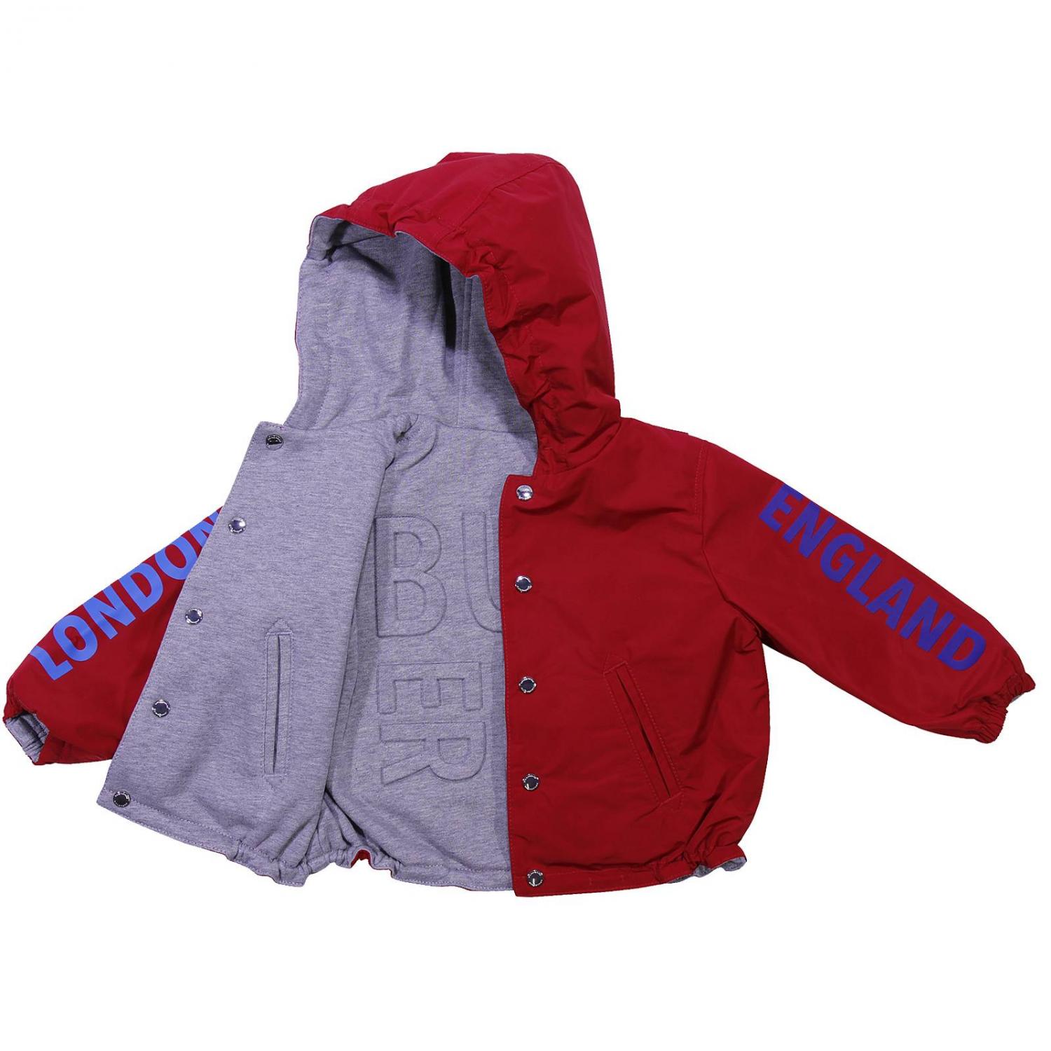 Burberry Infant Coat kids - Red | 8006964 | GIGLIO.COM