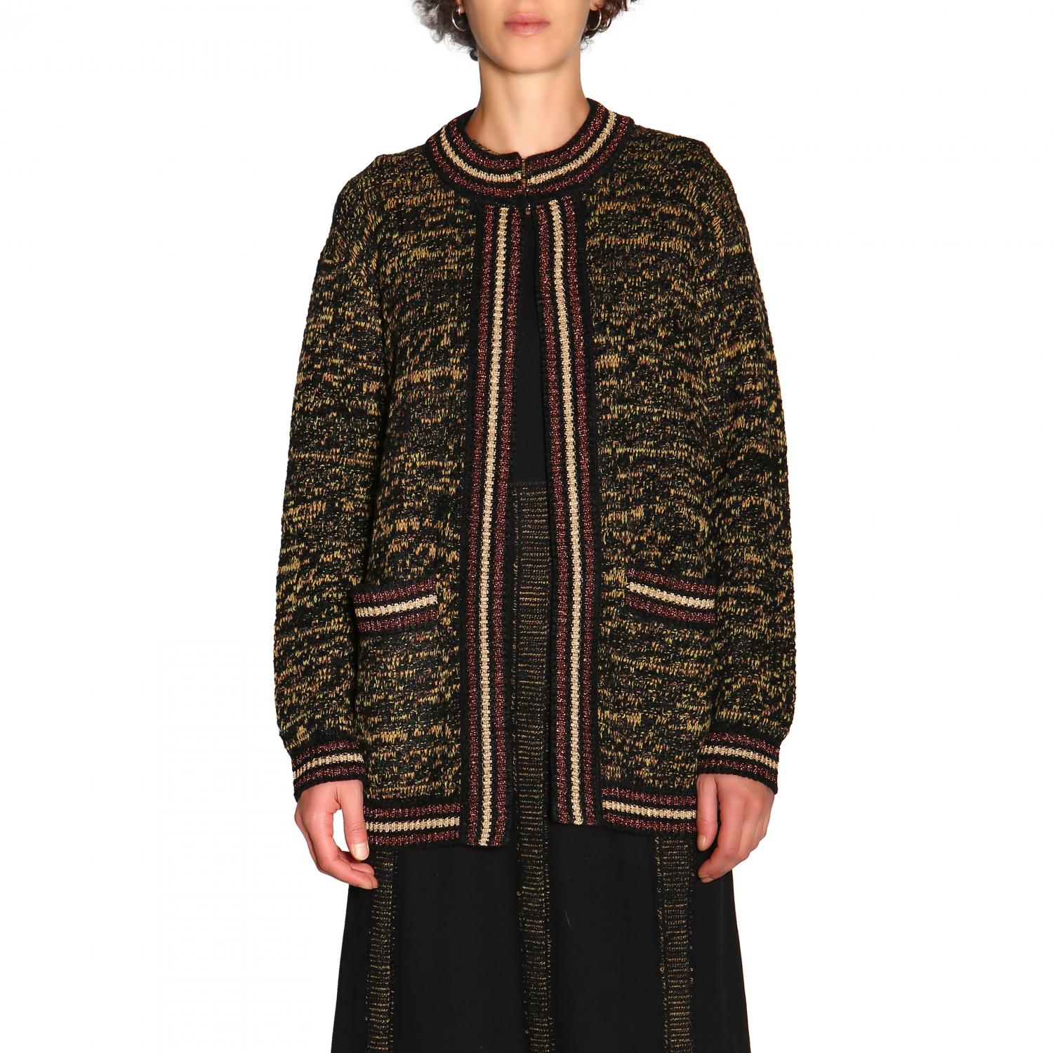M MISSONI: Jacket women - Black | M Missoni jacket 2DF00021 2K001D ...