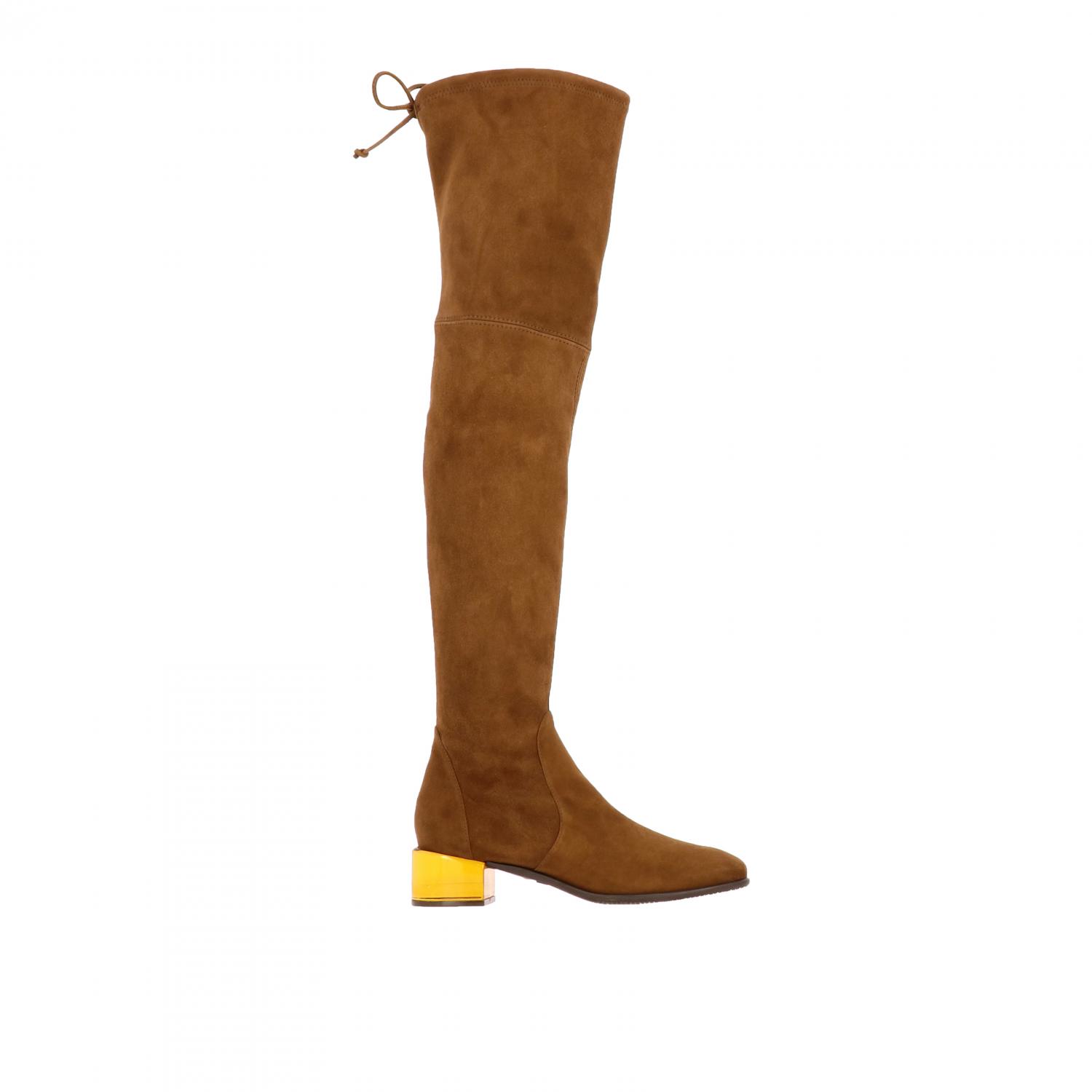 Outlet de Stuart Weitzman: Botas mujer , Cuero | Botas Stuart Weitzman ...