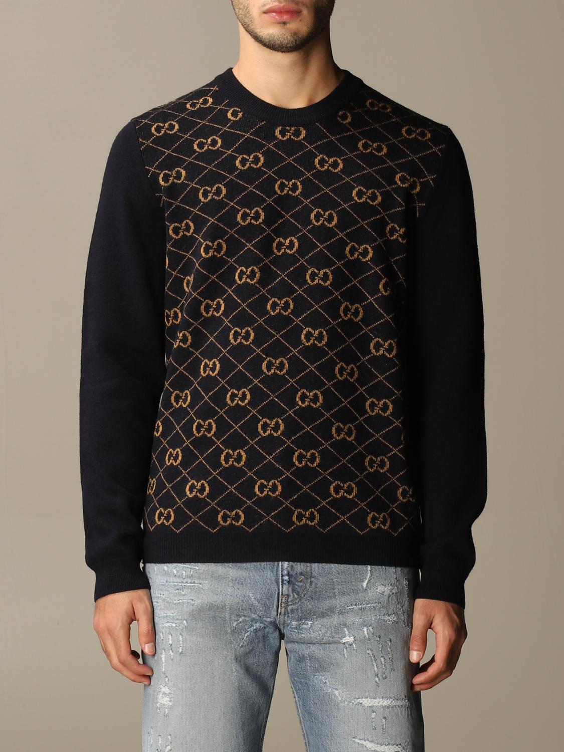 GUCCI: Jersey hombre , Azul Oscuro | Jersey Gucci 626288 XKBFB en línea ...