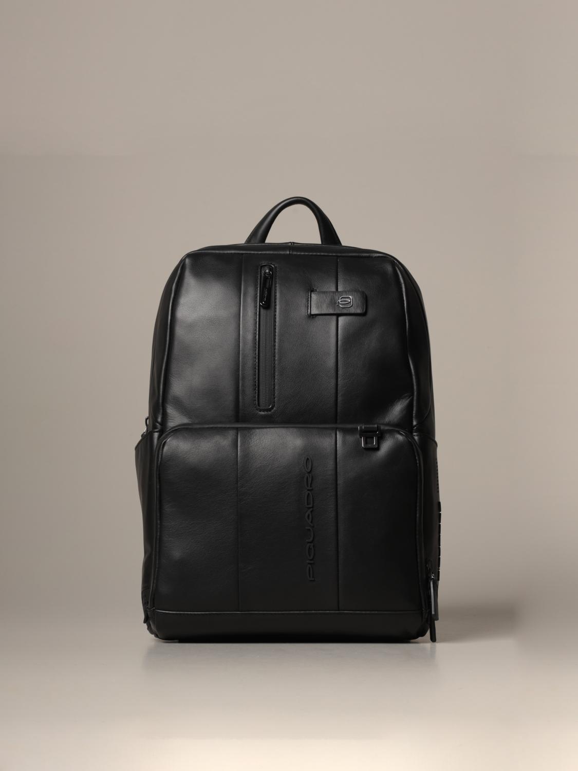 PIQUADRO: backpack for PC and iPad, customizable with anti-theft and ...