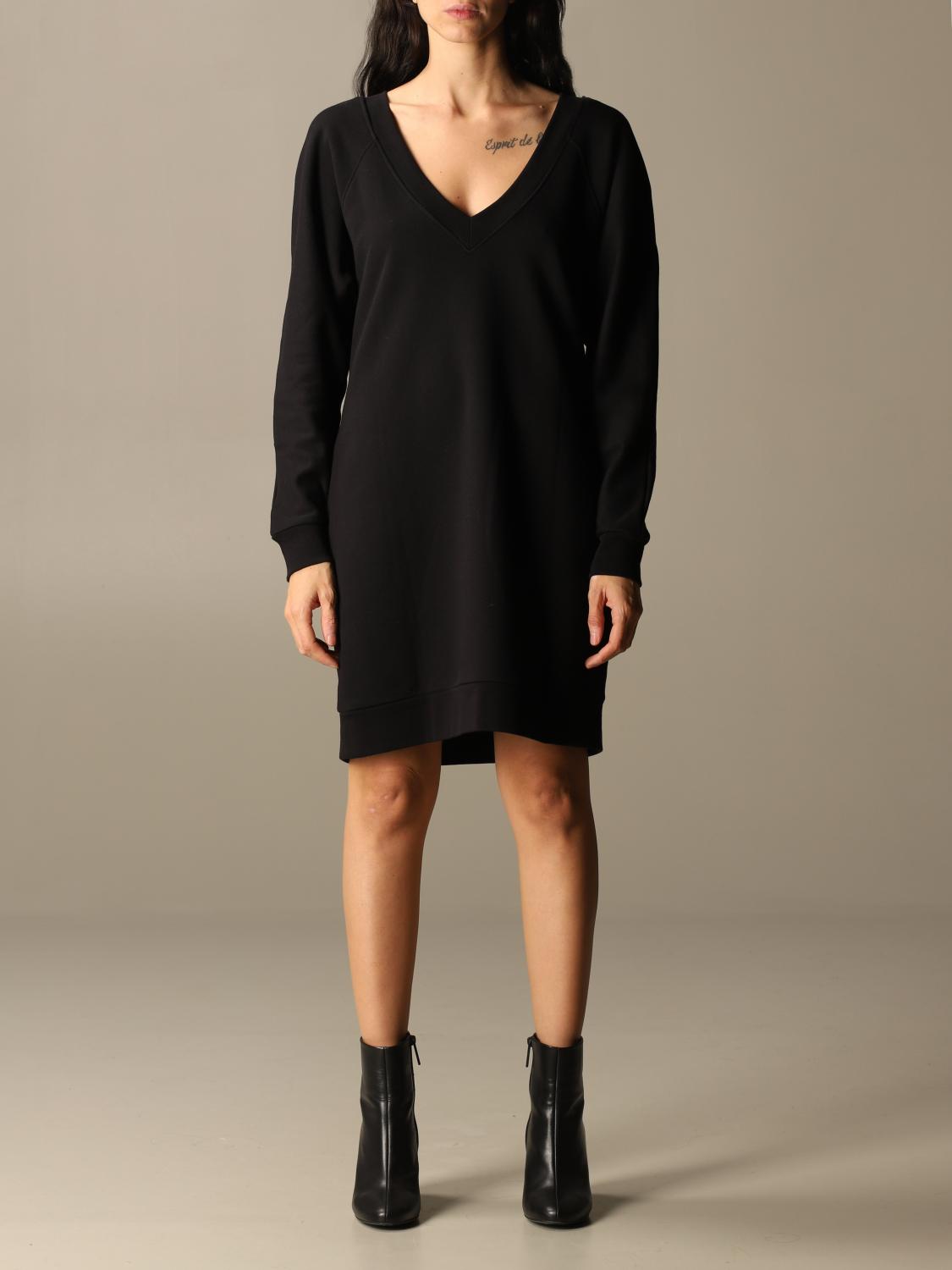 KARL LAGERFELD: Vestido mujer , Negro | Vestido Karl Lagerfeld 206W1364 ...