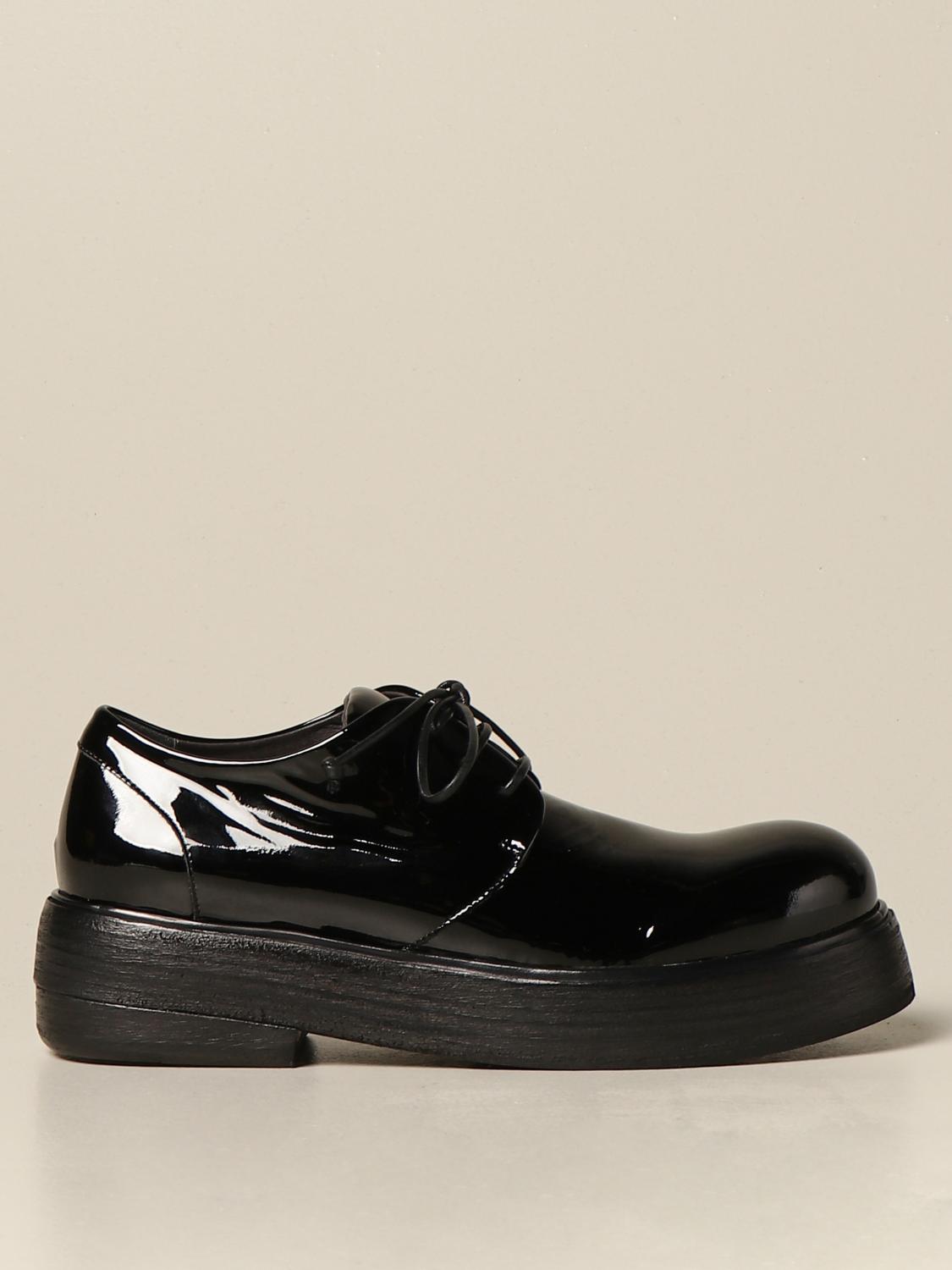 MARSÈLL: Derby Zuccolona in vernice - Nero | Stringate Marsèll ...