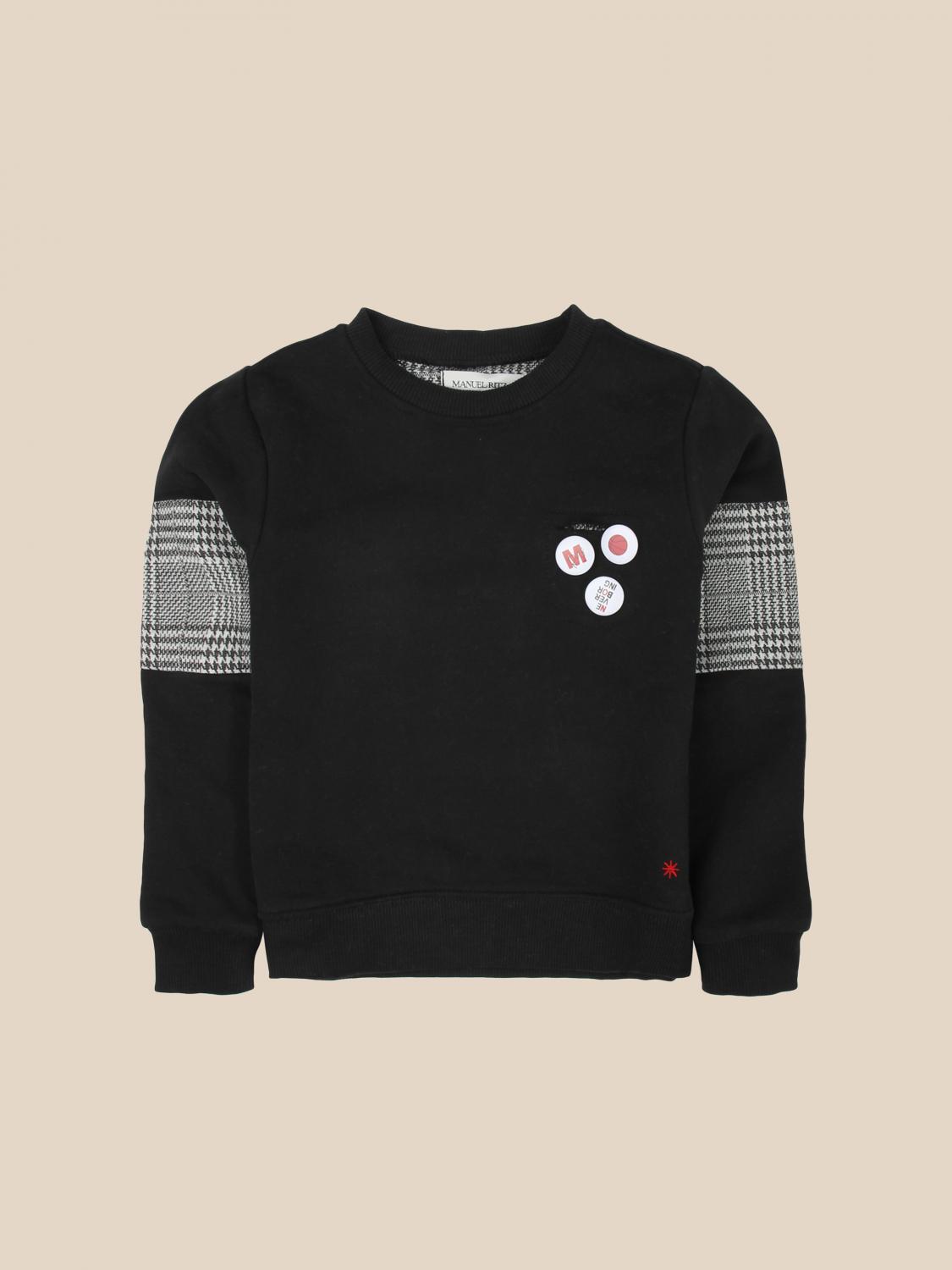 MANUEL RITZ: Свитер Детское - Черный | Manuel Ritz Свитер mr0805 на ...