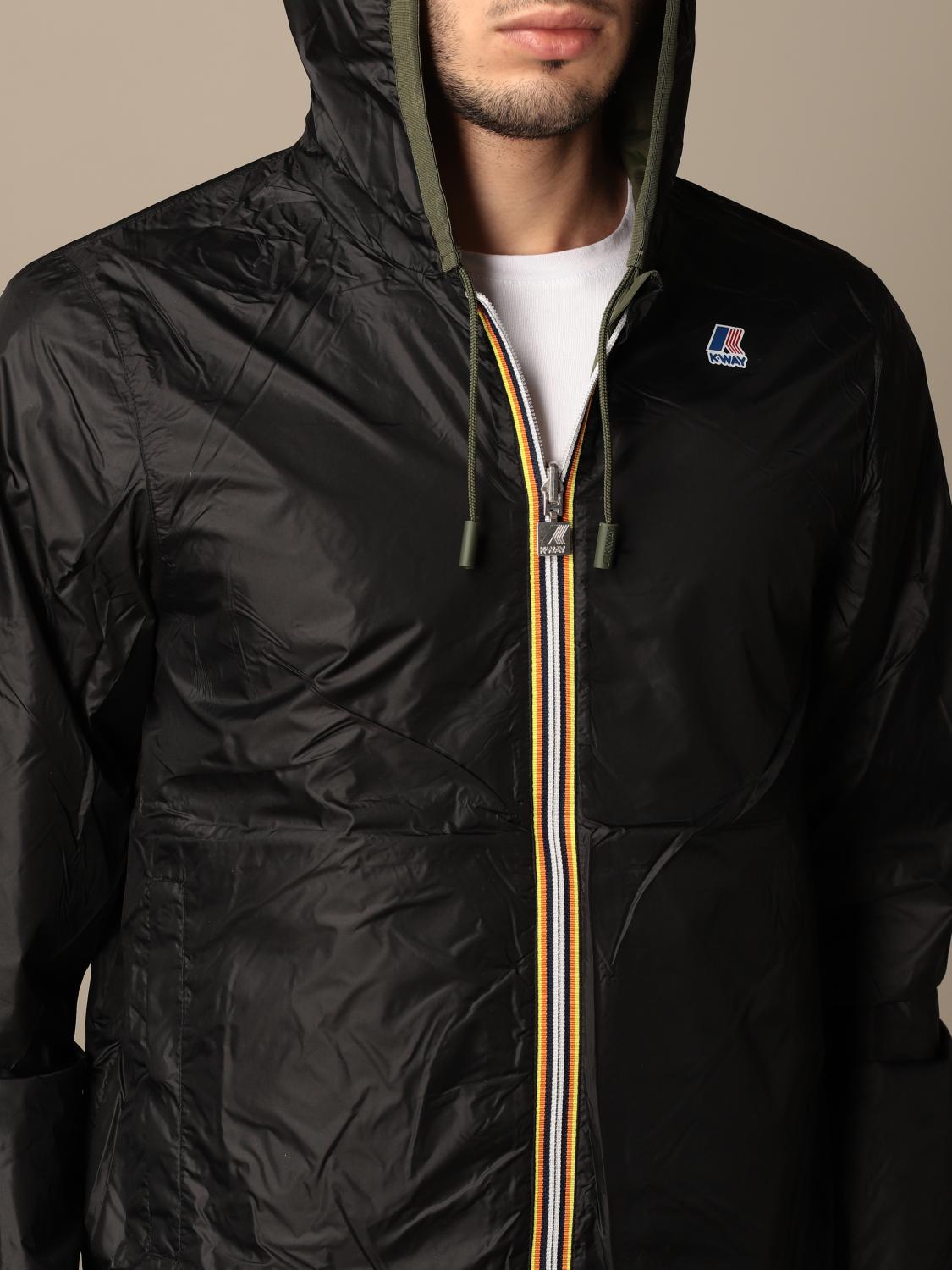 K-Way Coat men - Black | K002XP0 | GIGLIO.COM