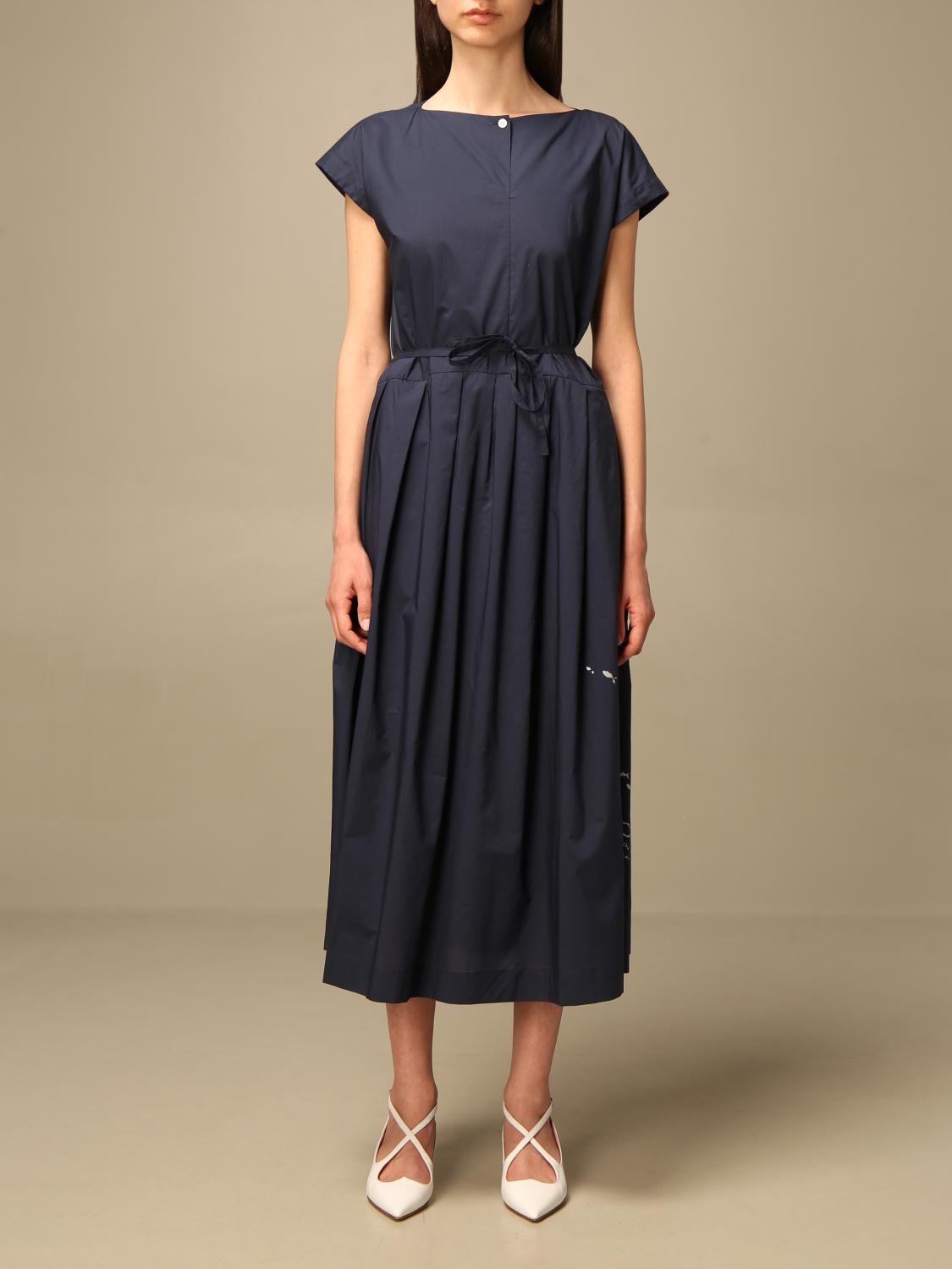 YOSHI KONDO: Dress women - Blue | Yoshi Kondo dress FAIR online at ...