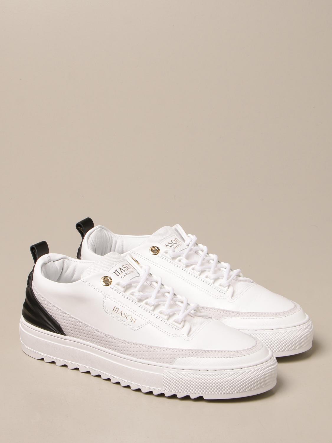 MASON GARMENTS: Trainers men - White | Mason Garments trainers FIRENZE ...