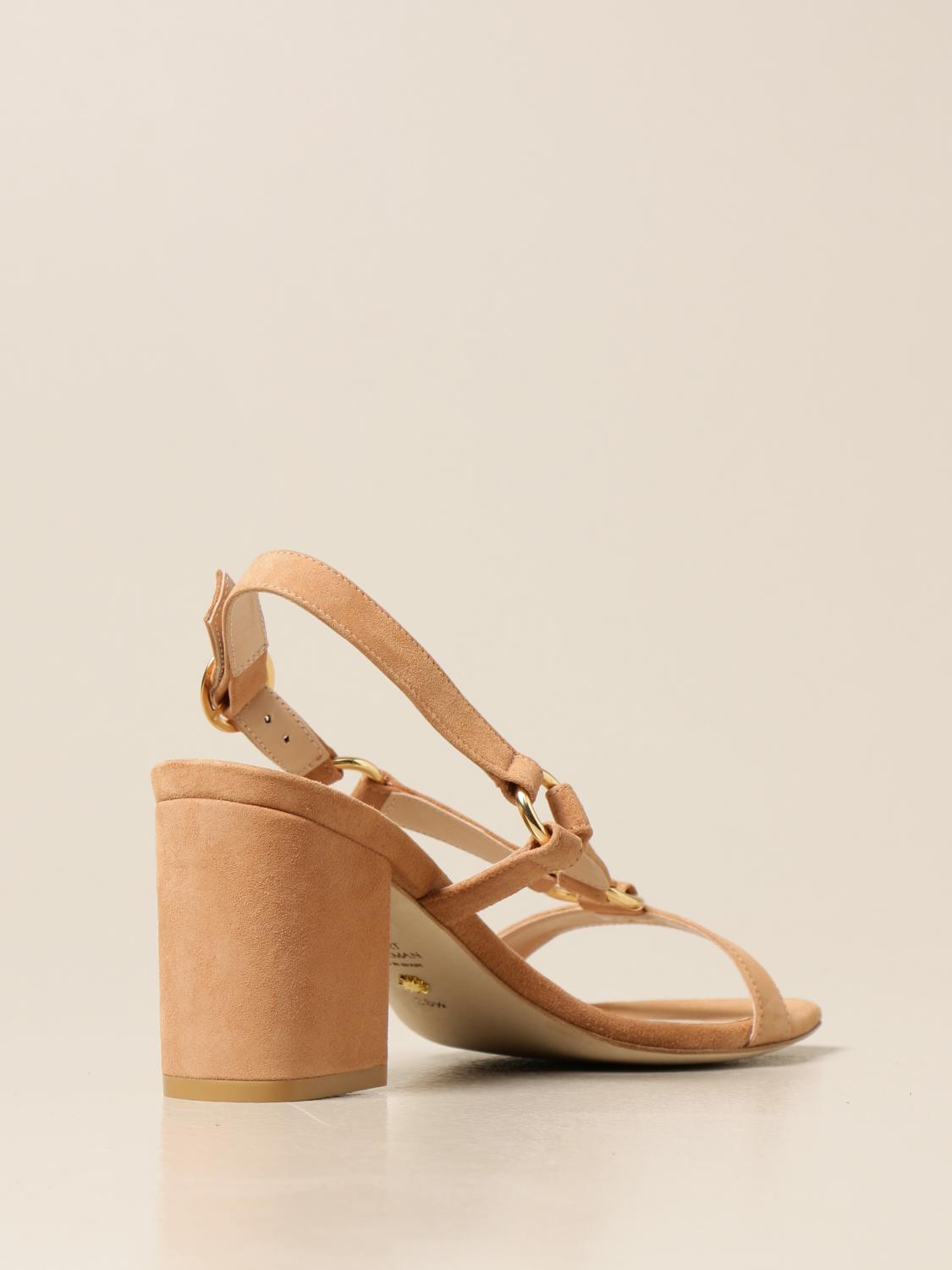 Stuart Weitzman Zapatos mujer - Camello | LALITA 75 BLOK S0864 | GIGLIO.COM