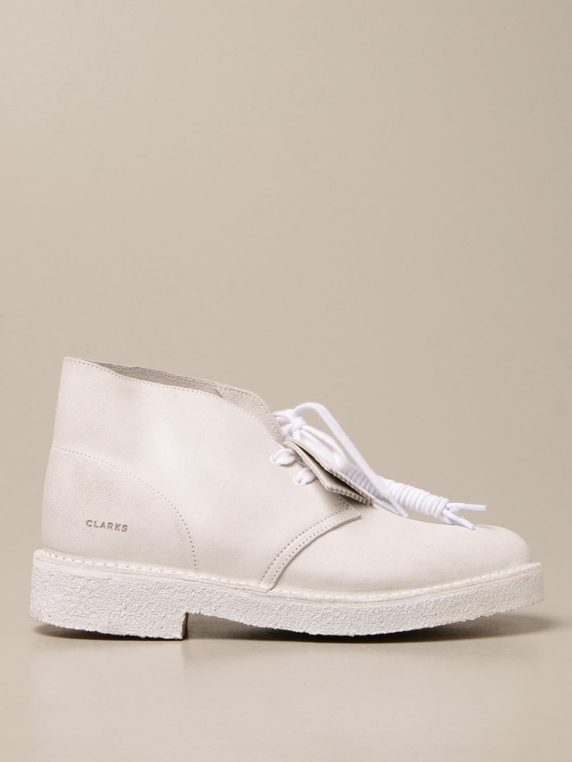 Outlet de Clarks Mocasines hombre Blanco Zapatos Abotinados Clarks 157324 en linea en GIGLIO.COM