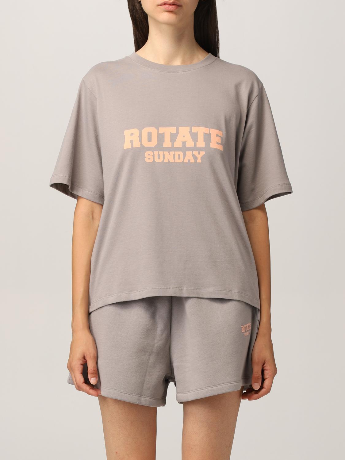 ROTATE: T-shirt femme - Violet | T-Shirt Rotate RT456 en ligne sur ...