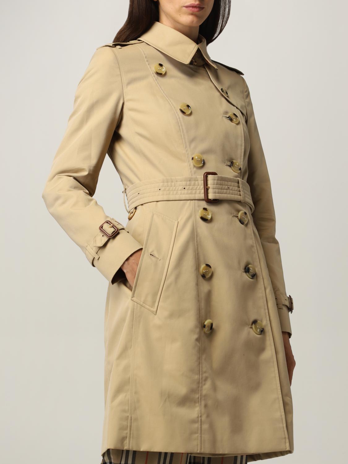 BURBERRY:トレンチコート レディース - ハニー | GIGLIO.COM BURBERRY:トレンチコート レディース - ハニー | GIGLIO.COM