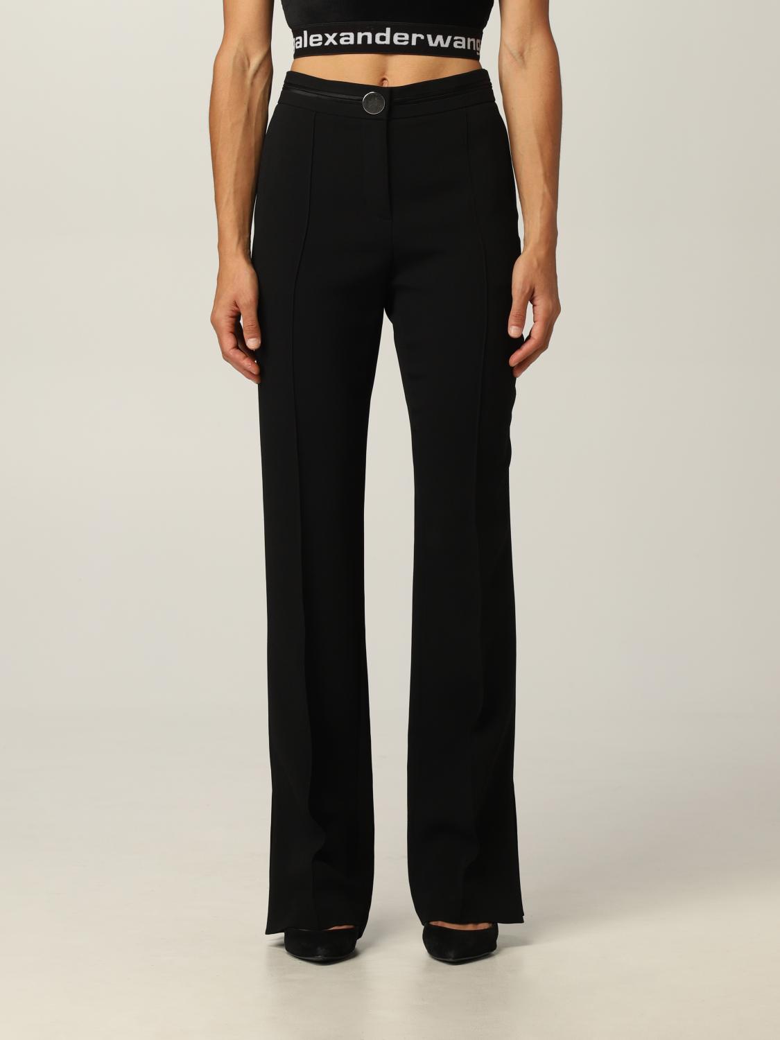 ALEXANDER WANG: wool pants - Charcoal | Alexander Wang pants 1W274770X2 ...