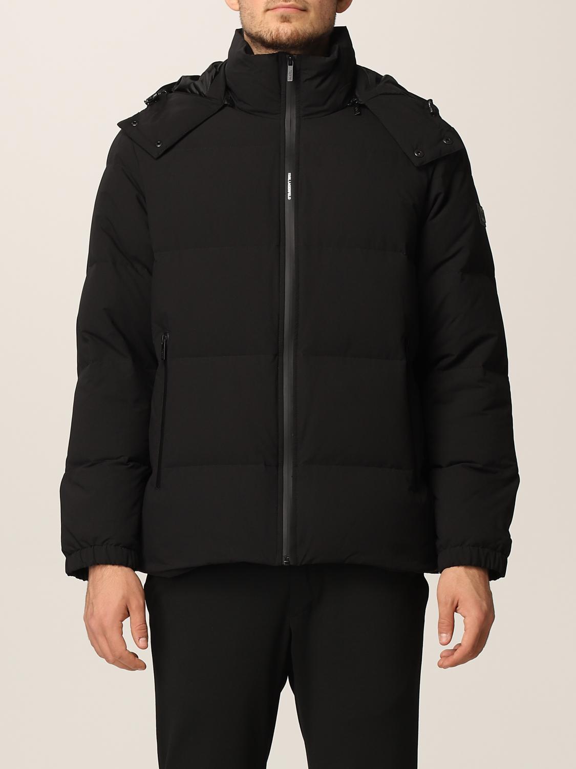 KARL LAGERFELD: Jacket men - Black | Karl Lagerfeld jacket 505004512504 ...