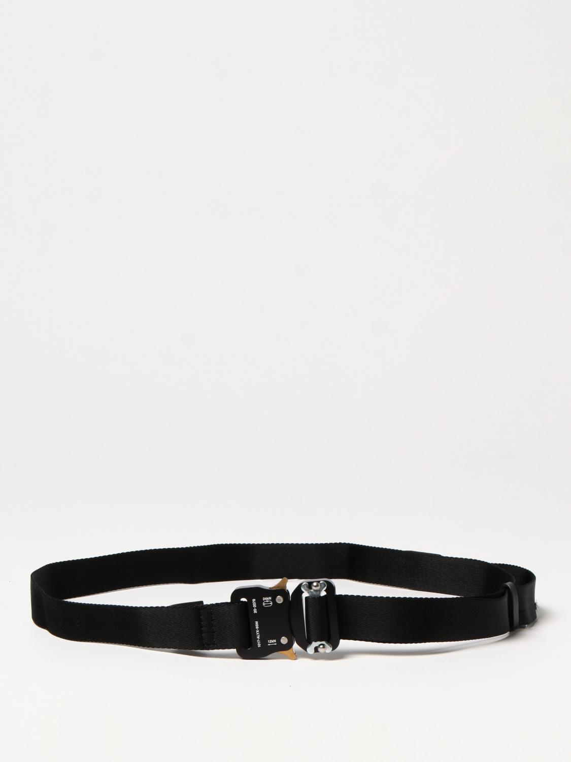 ALYX: belt with metal bolt effect buckle - Black | Alyx belt ...