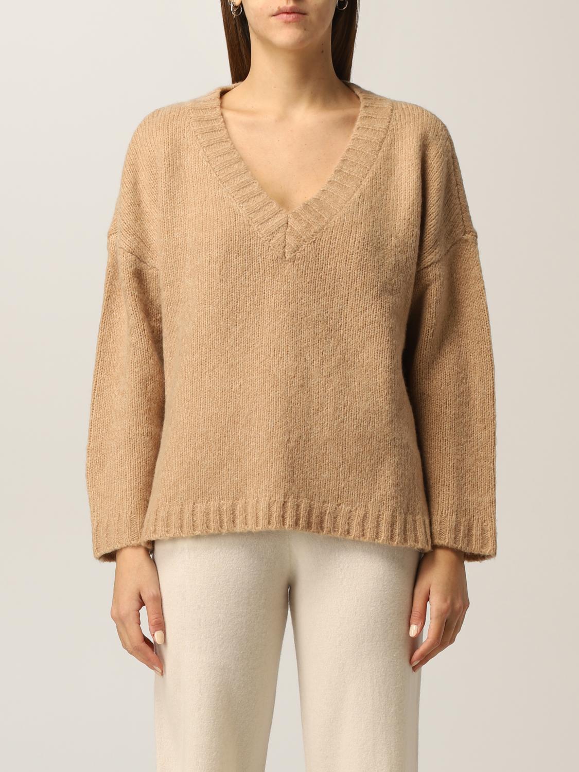 L'AUTRE CHOSE: Sweater women - Beige | L'autre Chose sweater ...