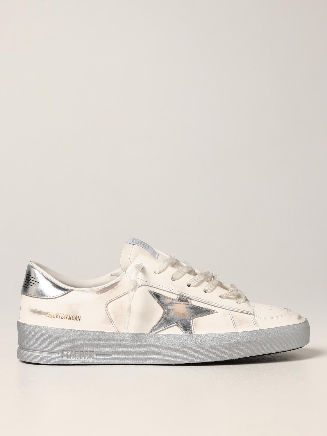 GOLDEN GOOSE: Baskets homme - Blanc | Baskets Golden Goose ...