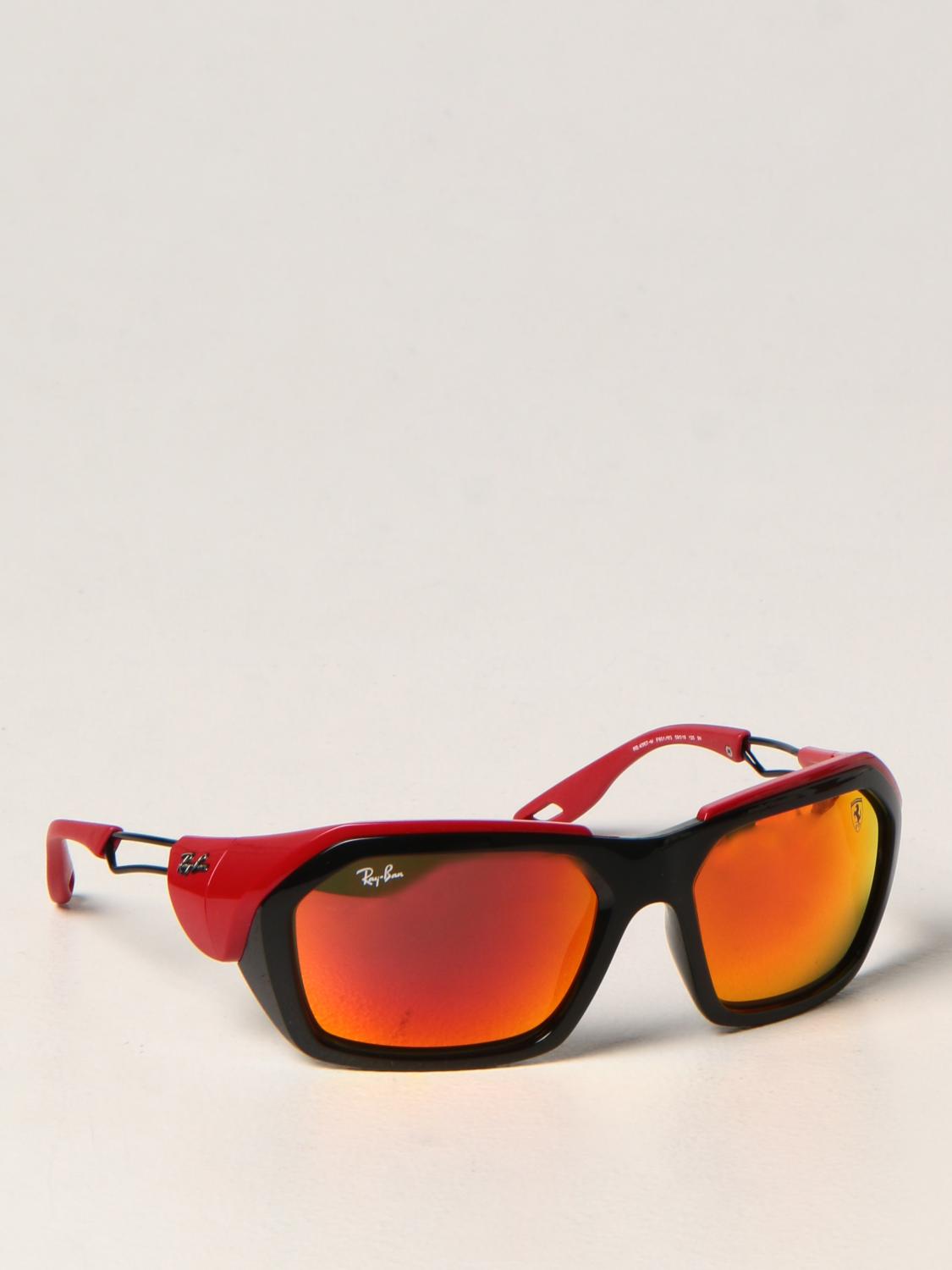 RAY-BAN: Gafas hombre , Rojo | Gafas De Sol Ray-Ban RB 4367- M en línea ...
