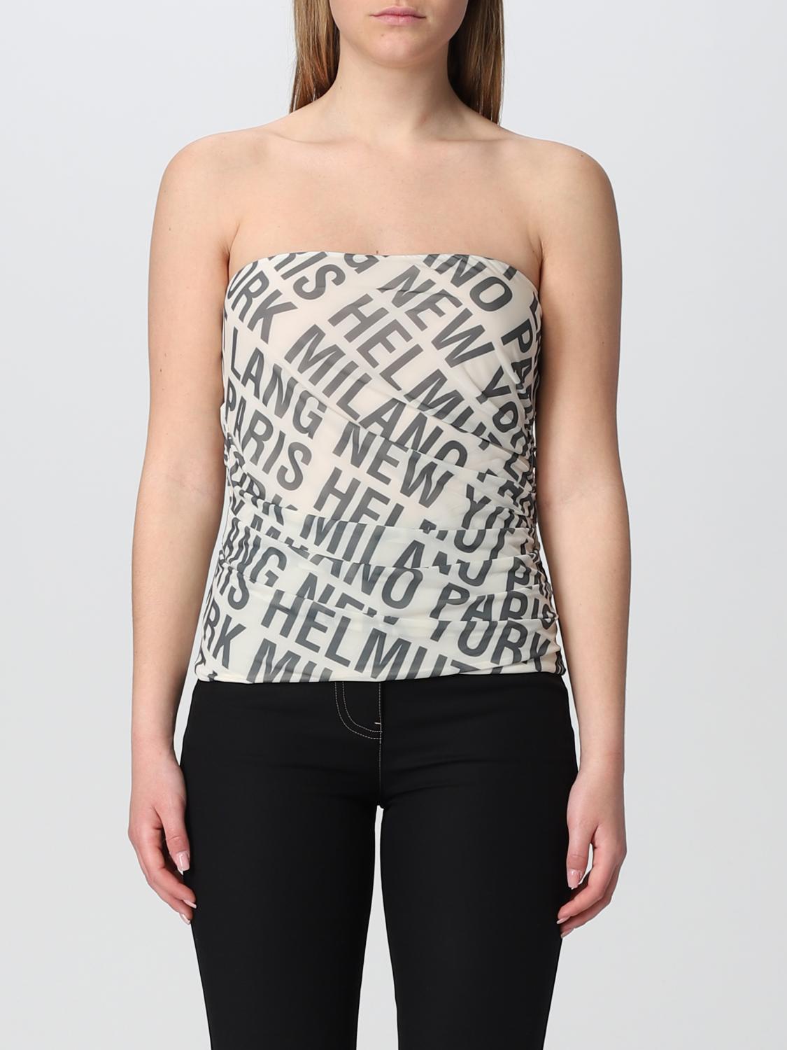 HELMUT LANG: Top women - Black | Helmut Lang top L09HW518 online at ...