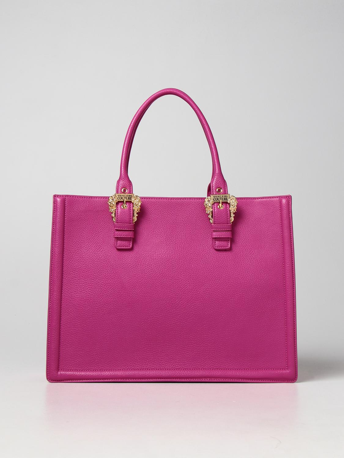 VERSACE JEANS COUTURE: Bolsos tote mujer , Rosa | Bolso Tote Versace ...