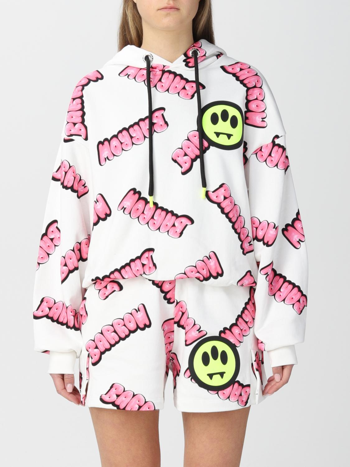 BARROW: Jumper women - White | Barrow sweatshirt 031372 online at ...