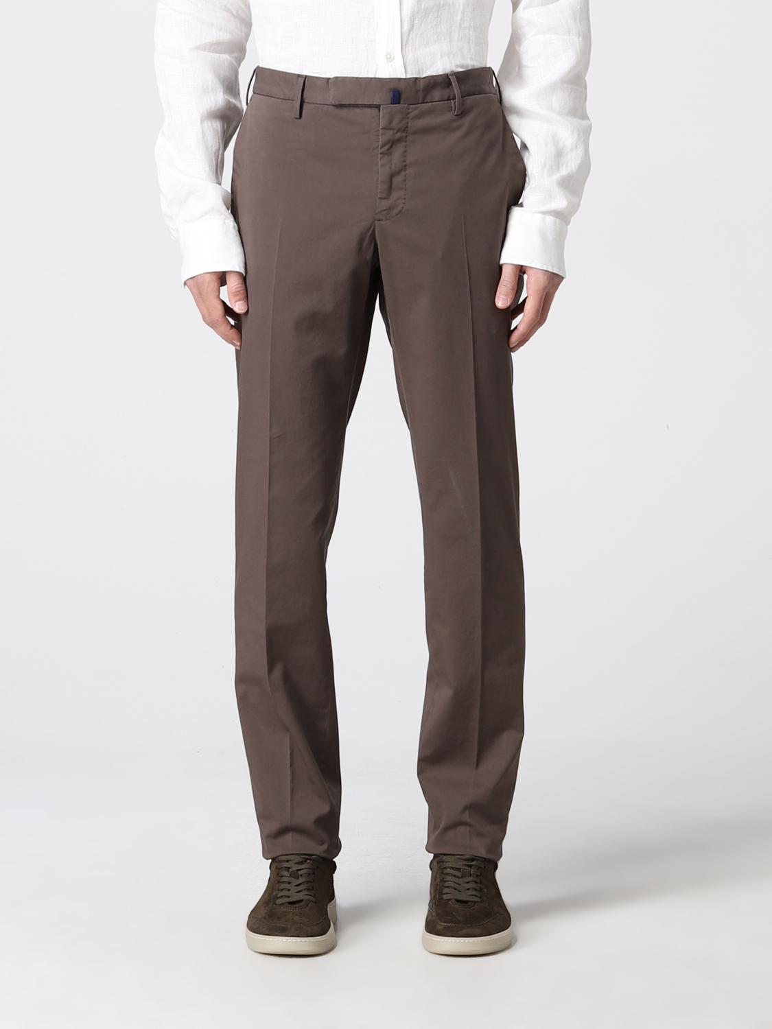 INCOTEX: Pants men - Dove Grey | Incotex pants 1W00309098Y online at GIGLIO.COM