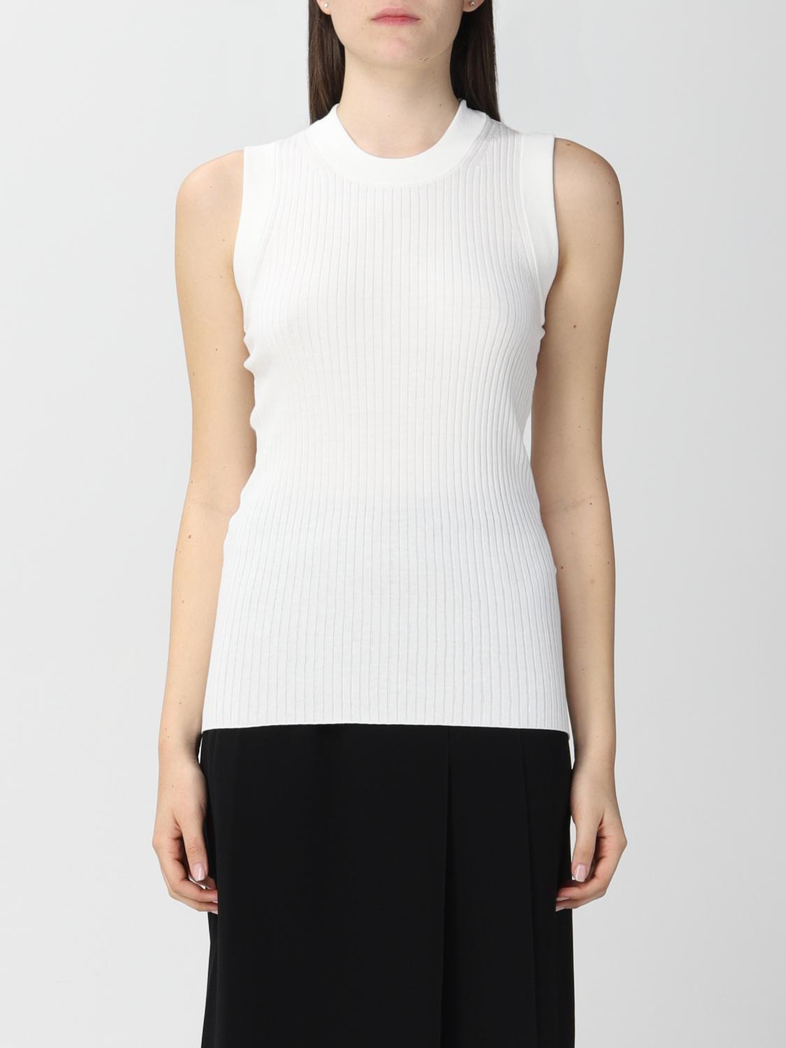 SPORTMAX: Top mujer , Blanco | Top Sportmax 23610421600 en línea en ...