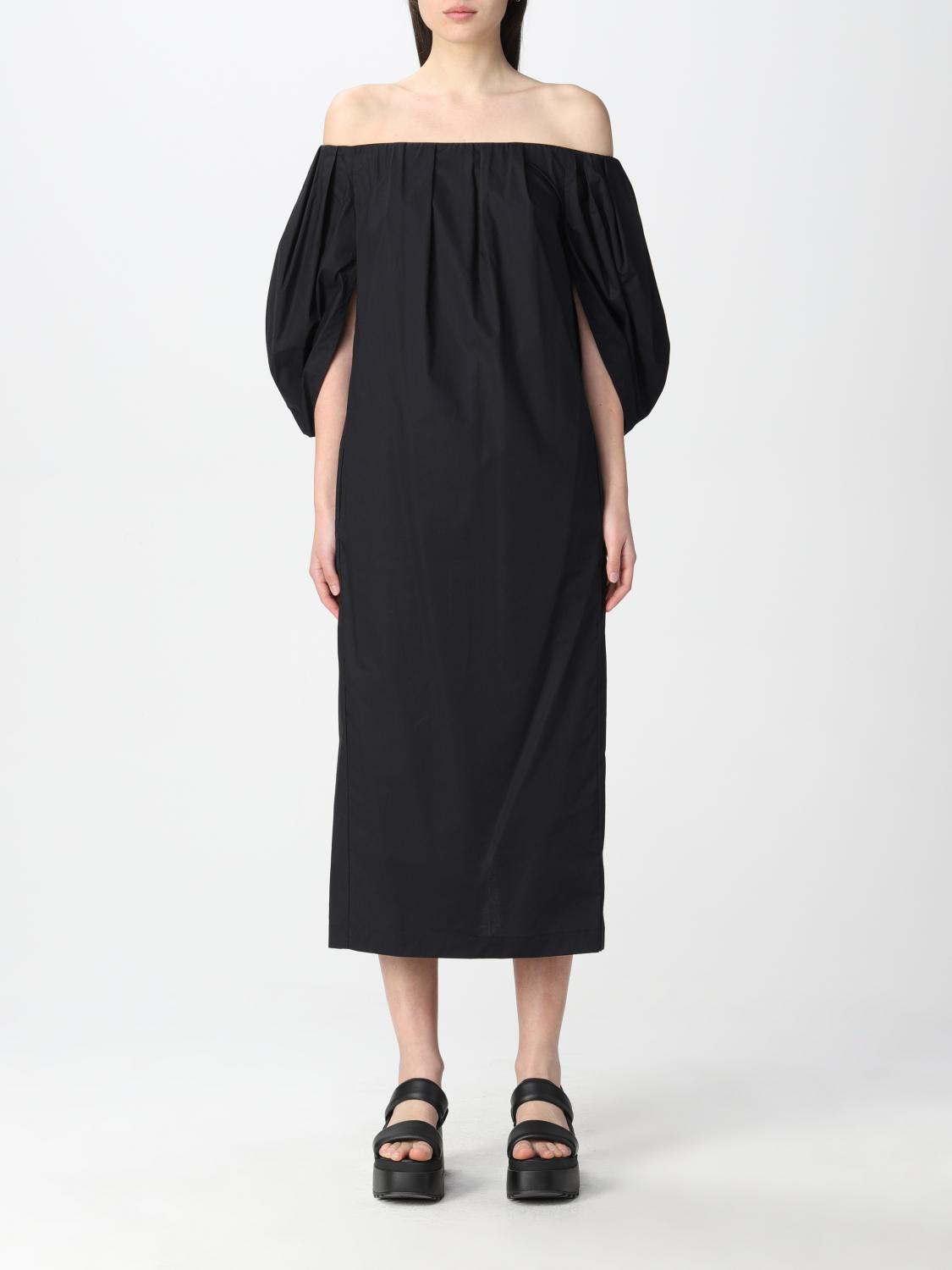 TELA: Dress women - Black | Tela dress 010062010333 online at GIGLIO.COM